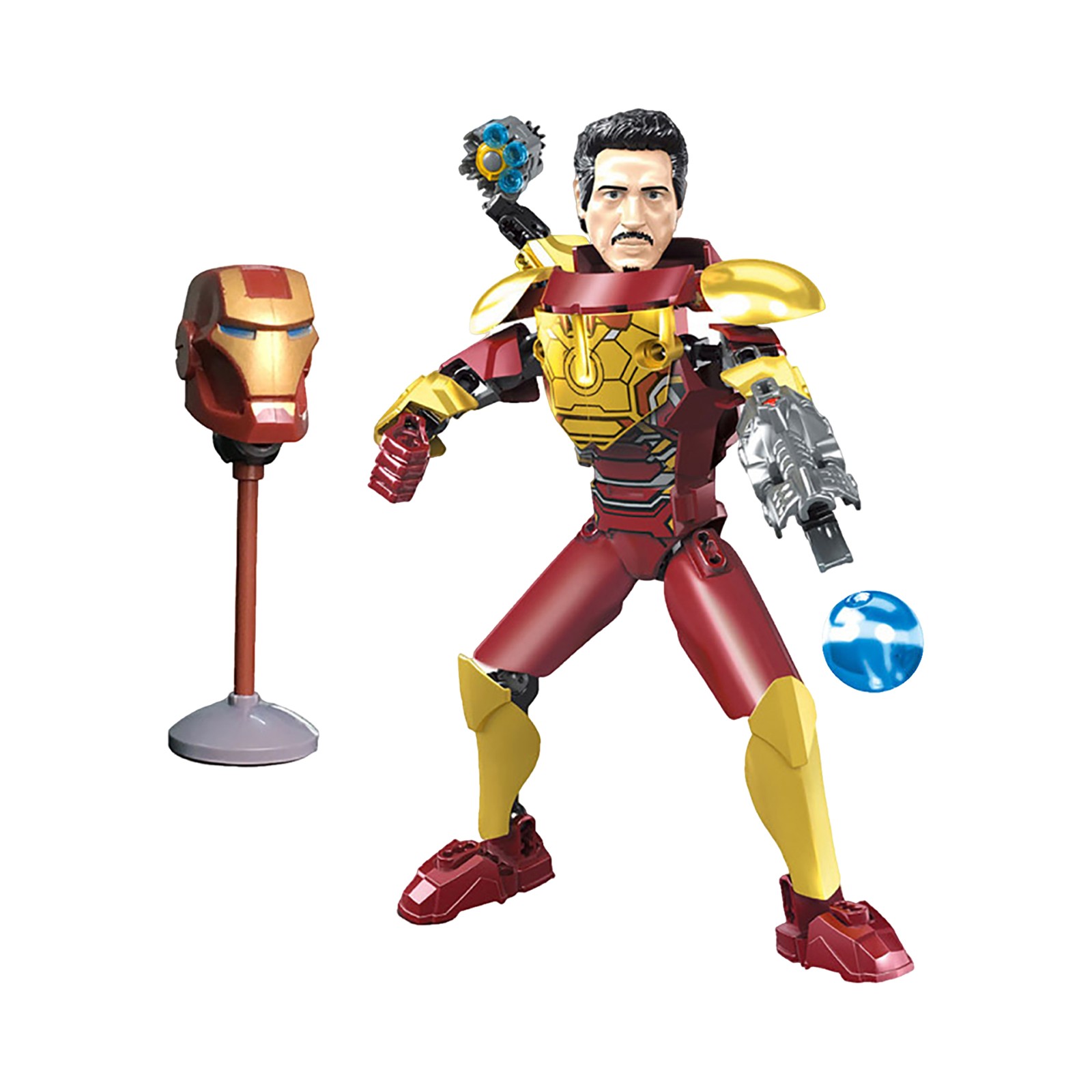 MCU Super Hero Building Blocks Figure | Spider - Man Poseable Model ...