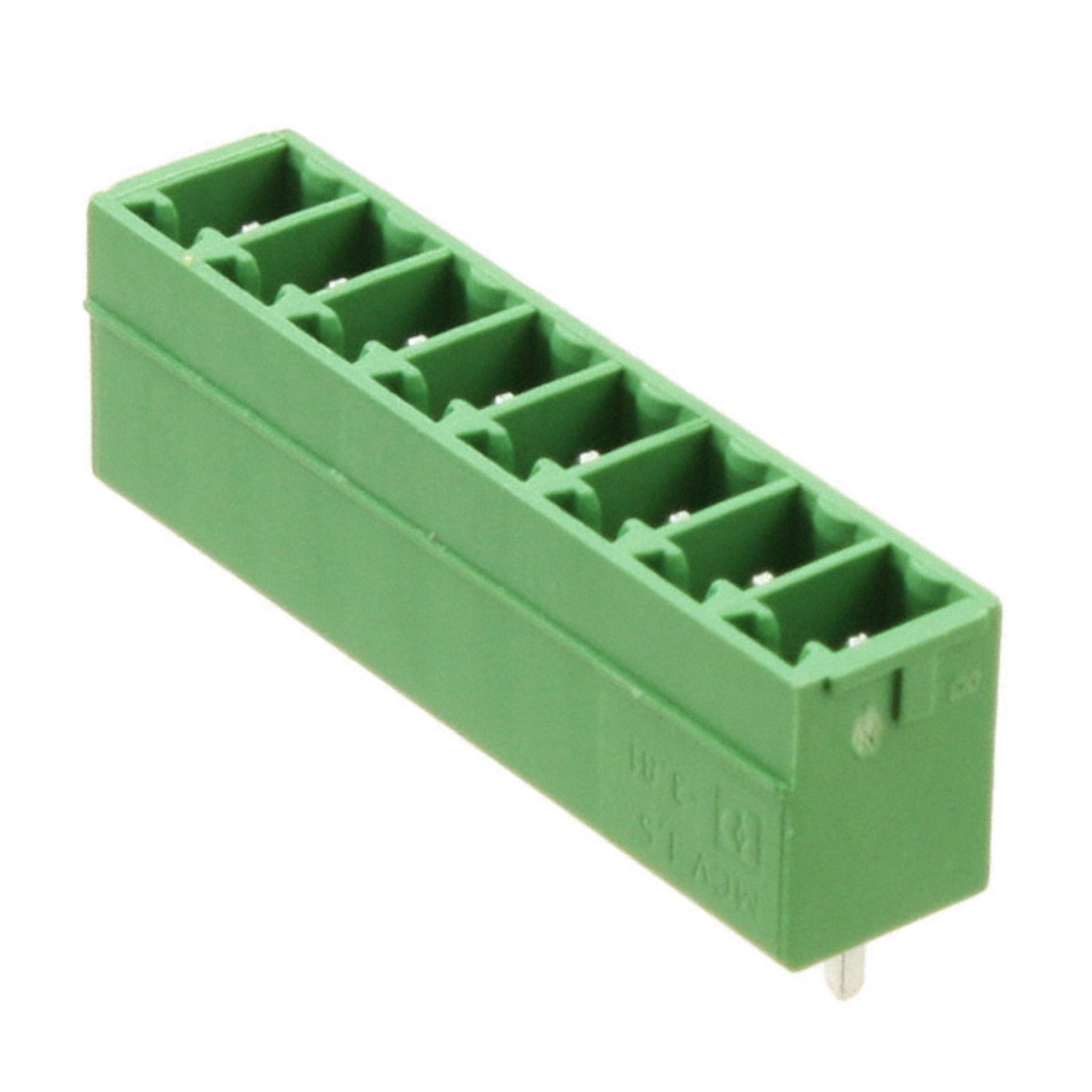 MCV1,5/8-G-3,81 Connector 8 Position Terminal Block Header, Male Pins ...