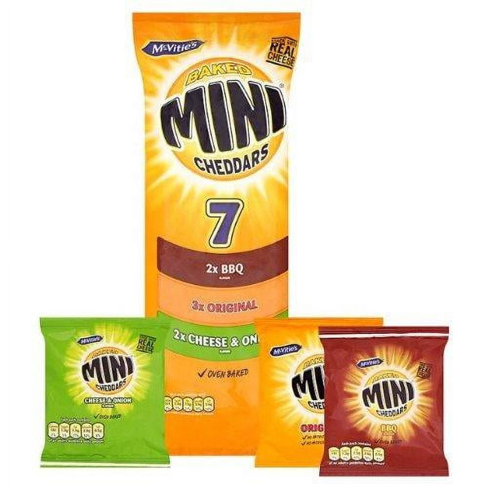 MCVITIES MINI CHEDDARS VARIETY PACK OF 7 - Walmart.com