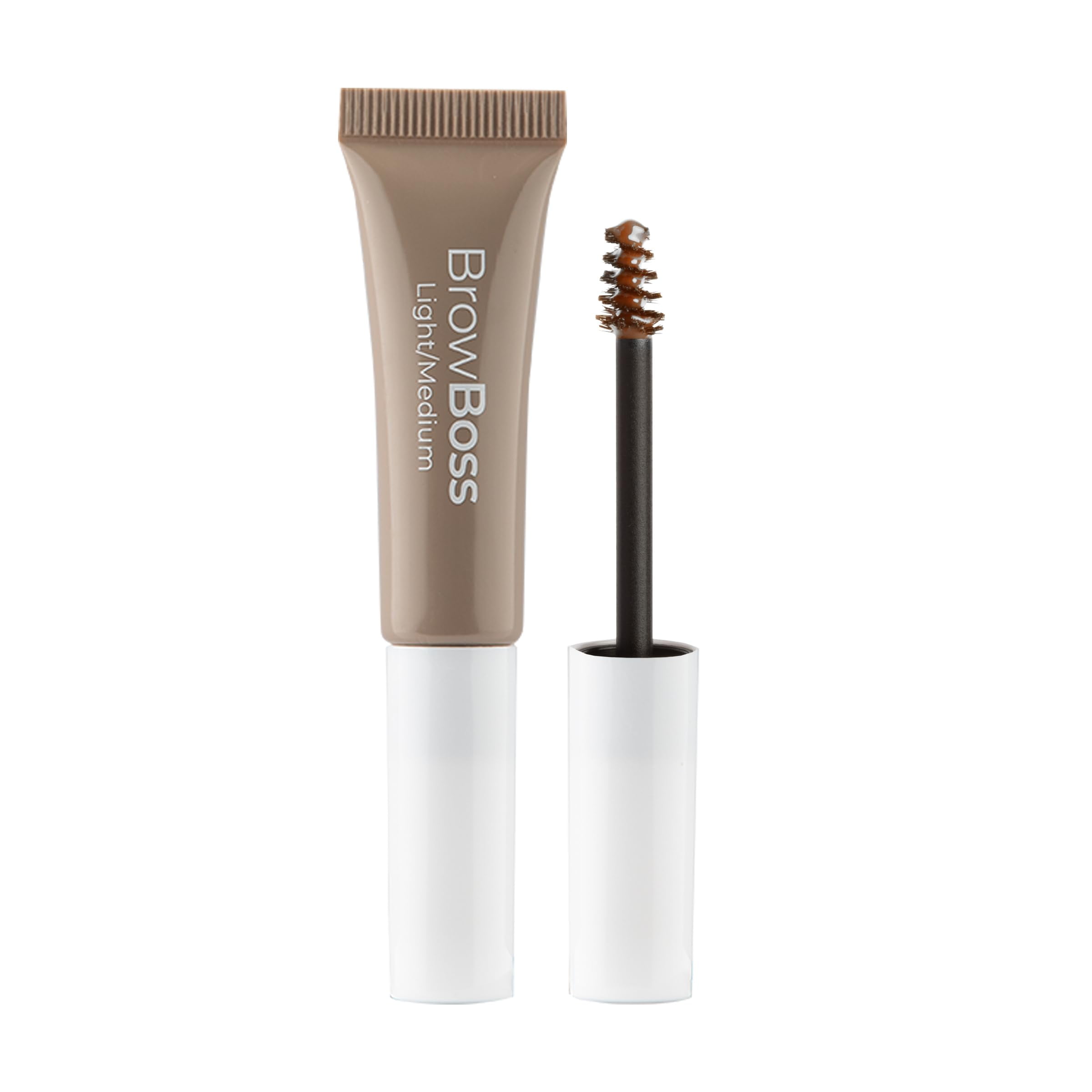 MCoBeauty Brow Boss Glue & Set, Light/Medium, Semi-Tinted Brow Gel, Vegan, Cruelty Free ...