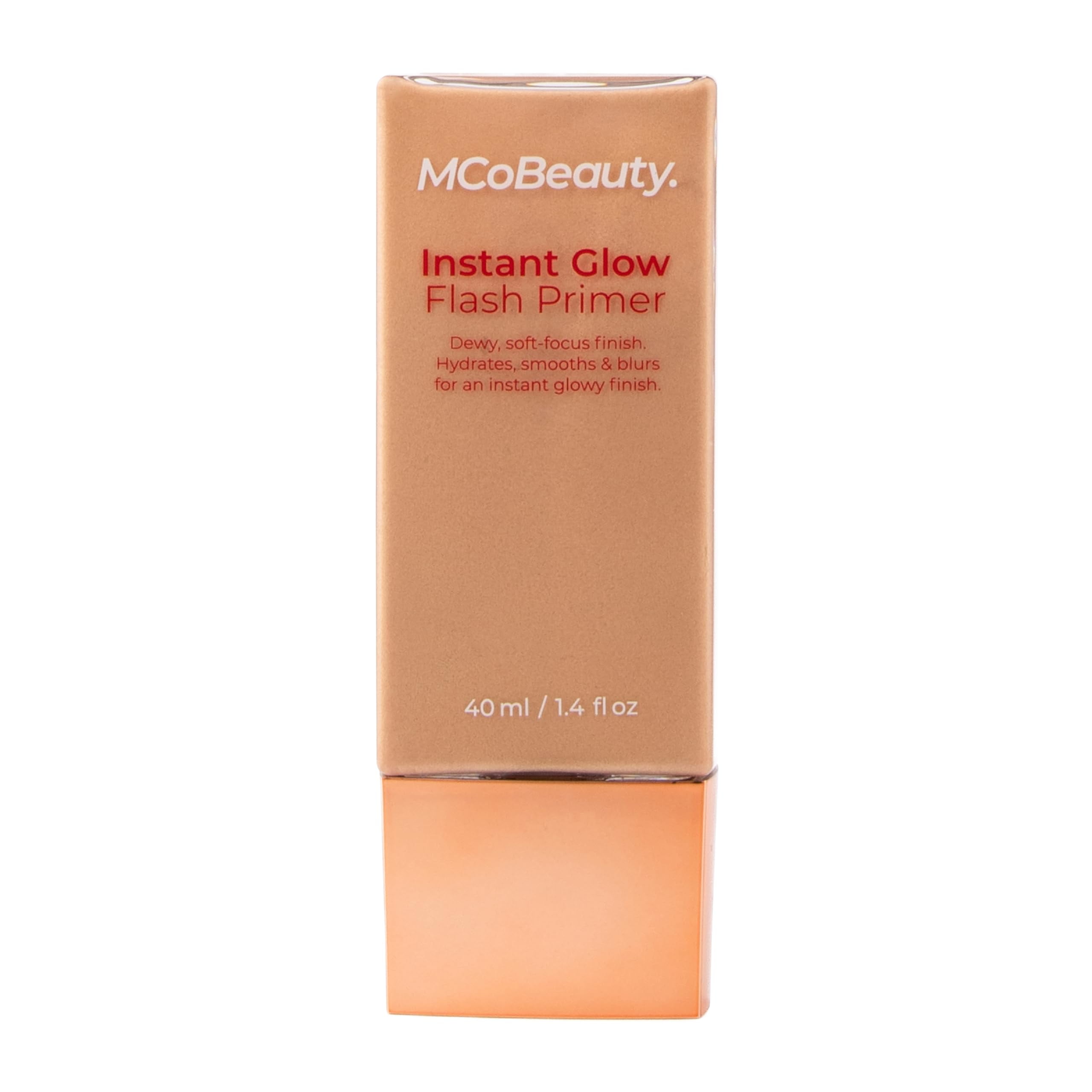 MCoBeauty Instant Glow Flash Primer, Skin-Perfecting Base for Radiant Makeup, Vegan, Cruelty ...