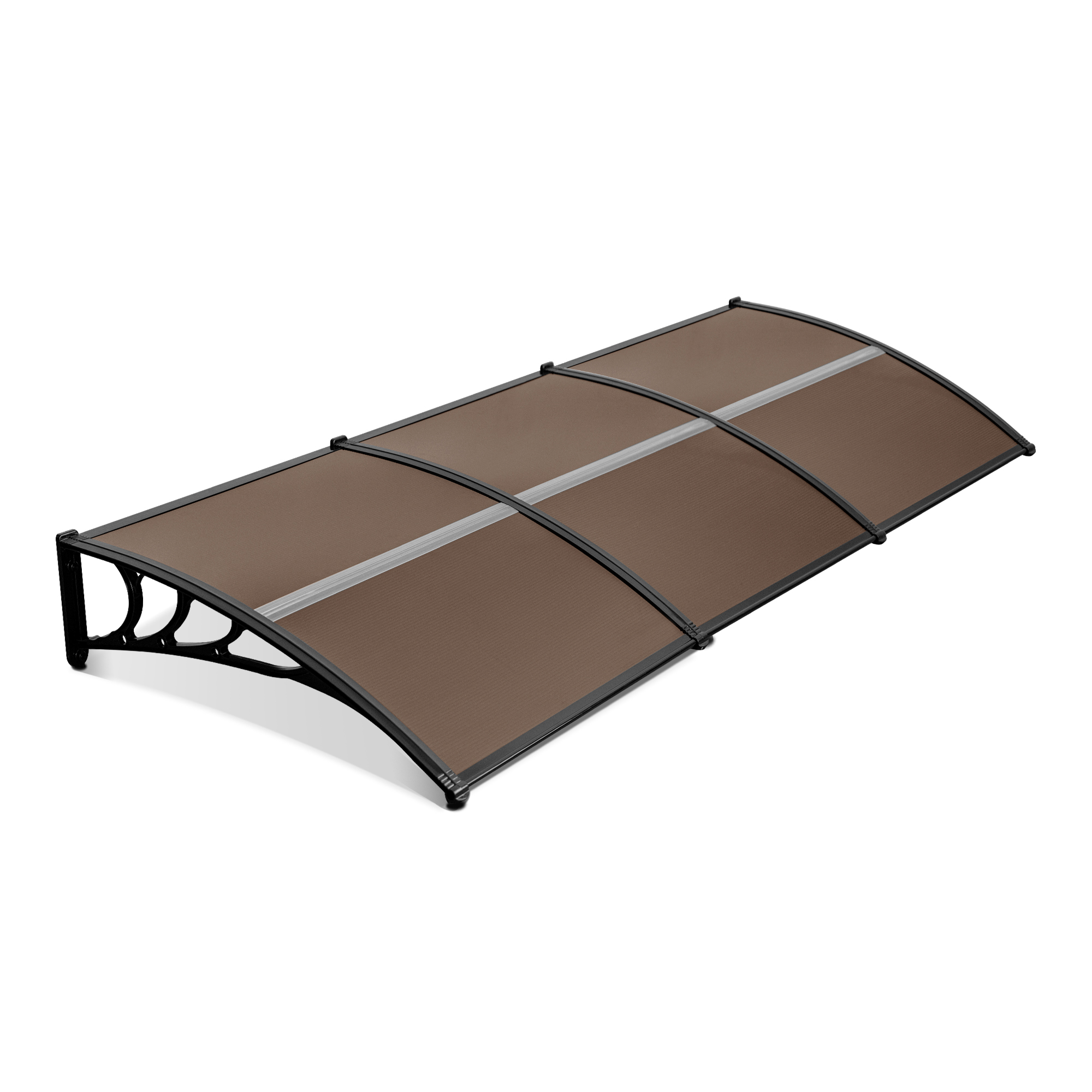 Costway 40''x 40'' Outdoor Porch Small Awning Front Exterior Door ...