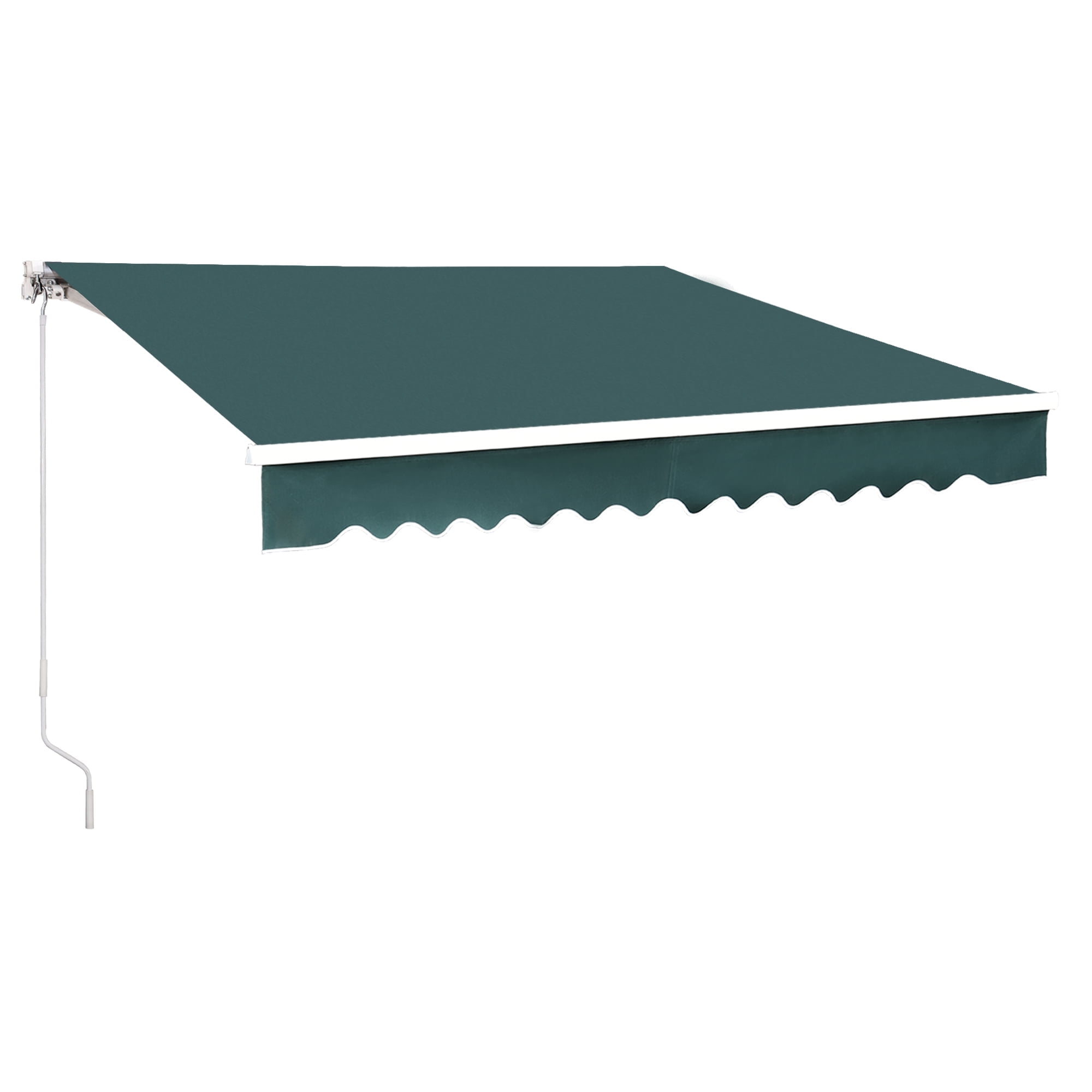 MCombo12x10 FT Manual Retractable Patio Window Awning Commercial Grade ...