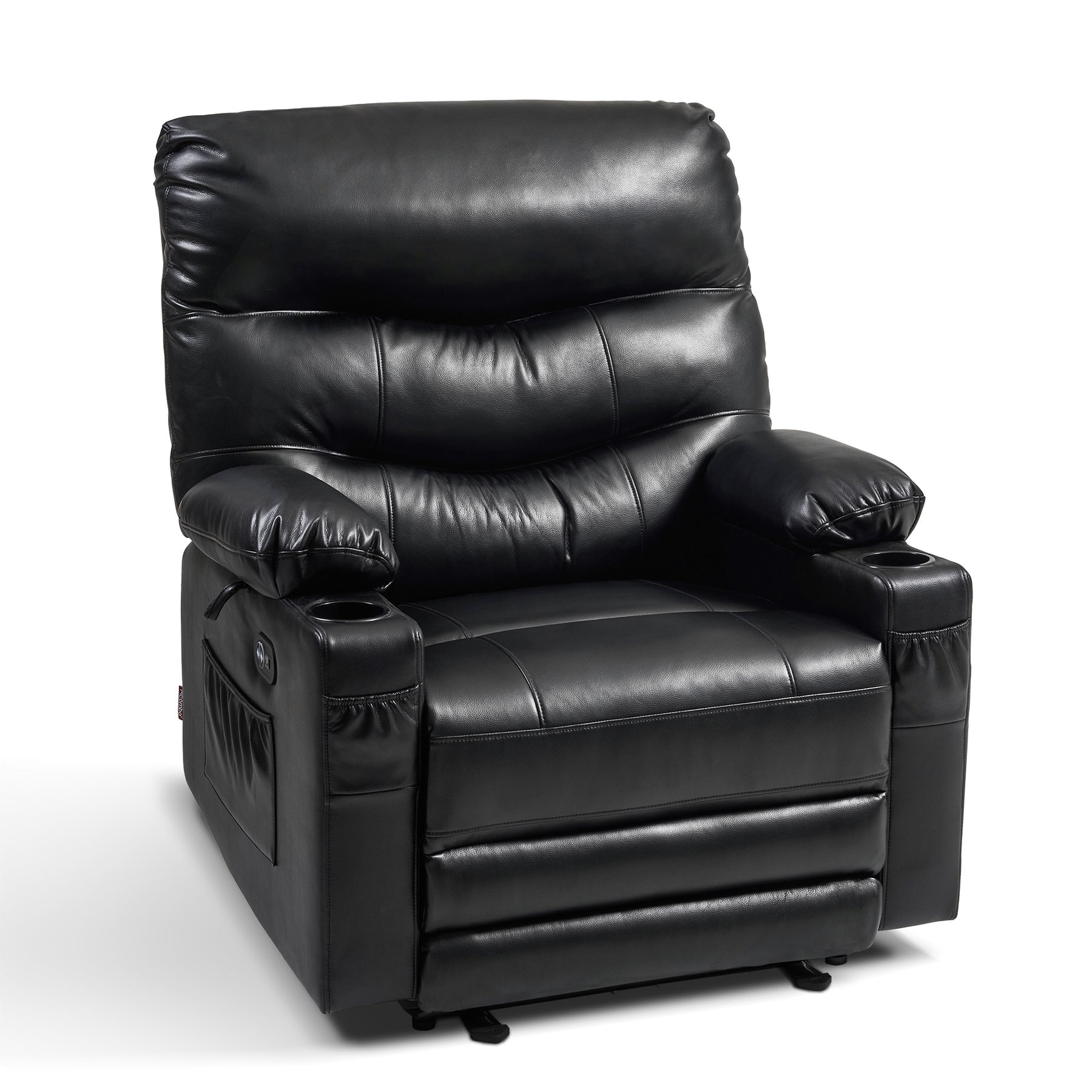 Traffic Modular Seating Lounge Privacy Chair with USB Outlet Ash Grey ...