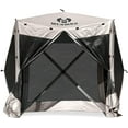 MCombo Easy Pop Up Gazebo Tent, 4-Sided Portable Outdoor Shelter for ...