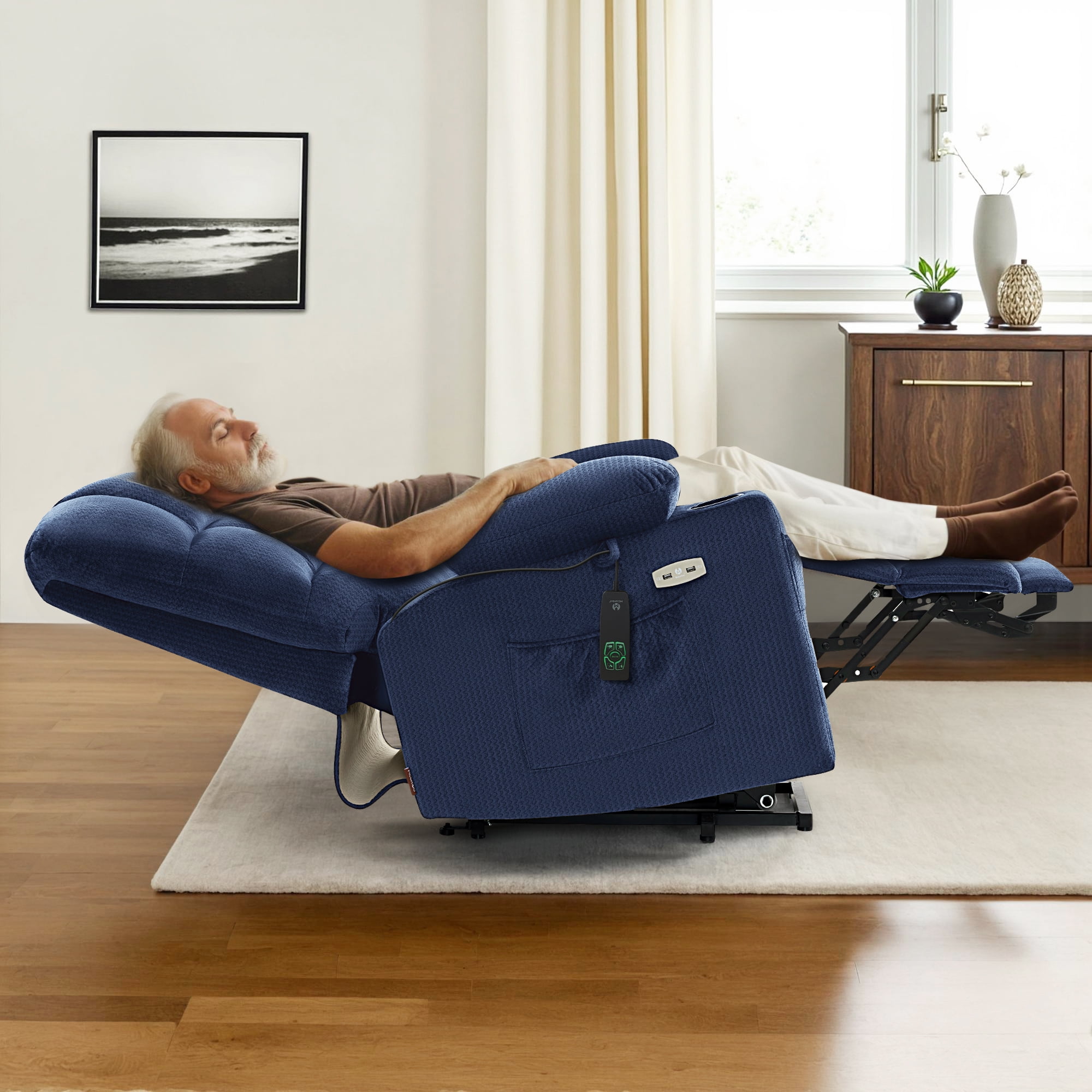 Free Shipping! MCombo Infinity Electric Power Lift Recliner, Dual Motor ...