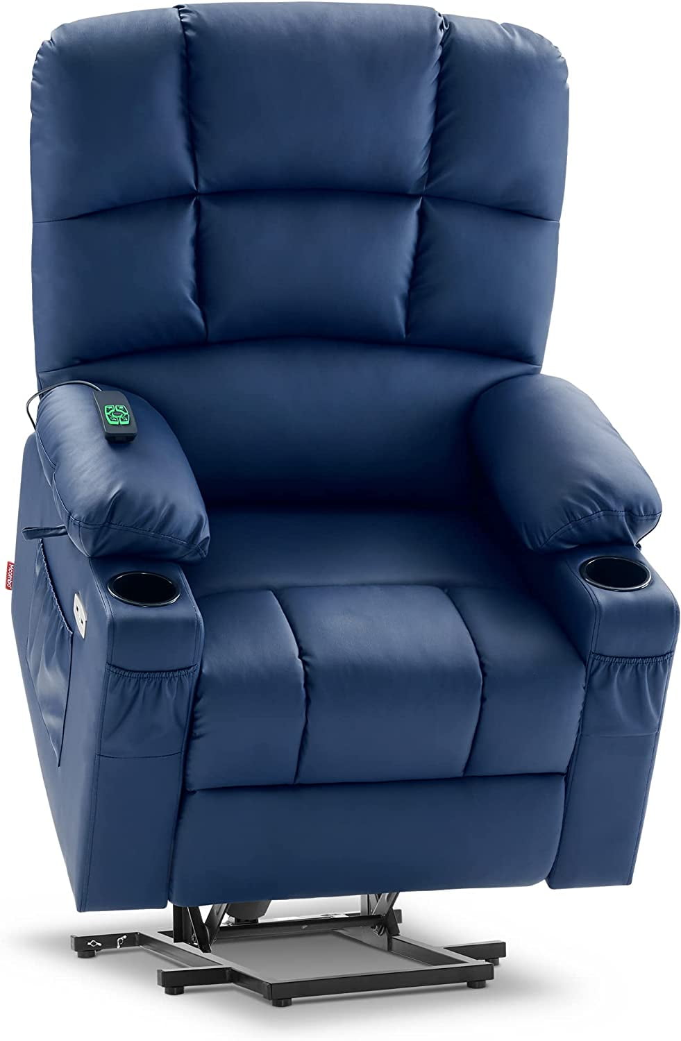 MCombo Electric Power Lift Recliner Chair, Heat & Massage, Extended ...