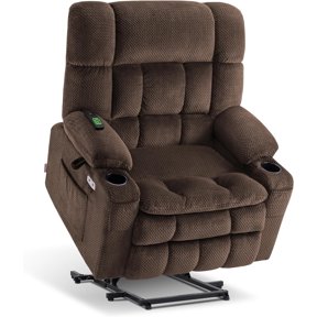 MCombo Dual Motor Power Lift Chair with Massage, Heat, Extended ...