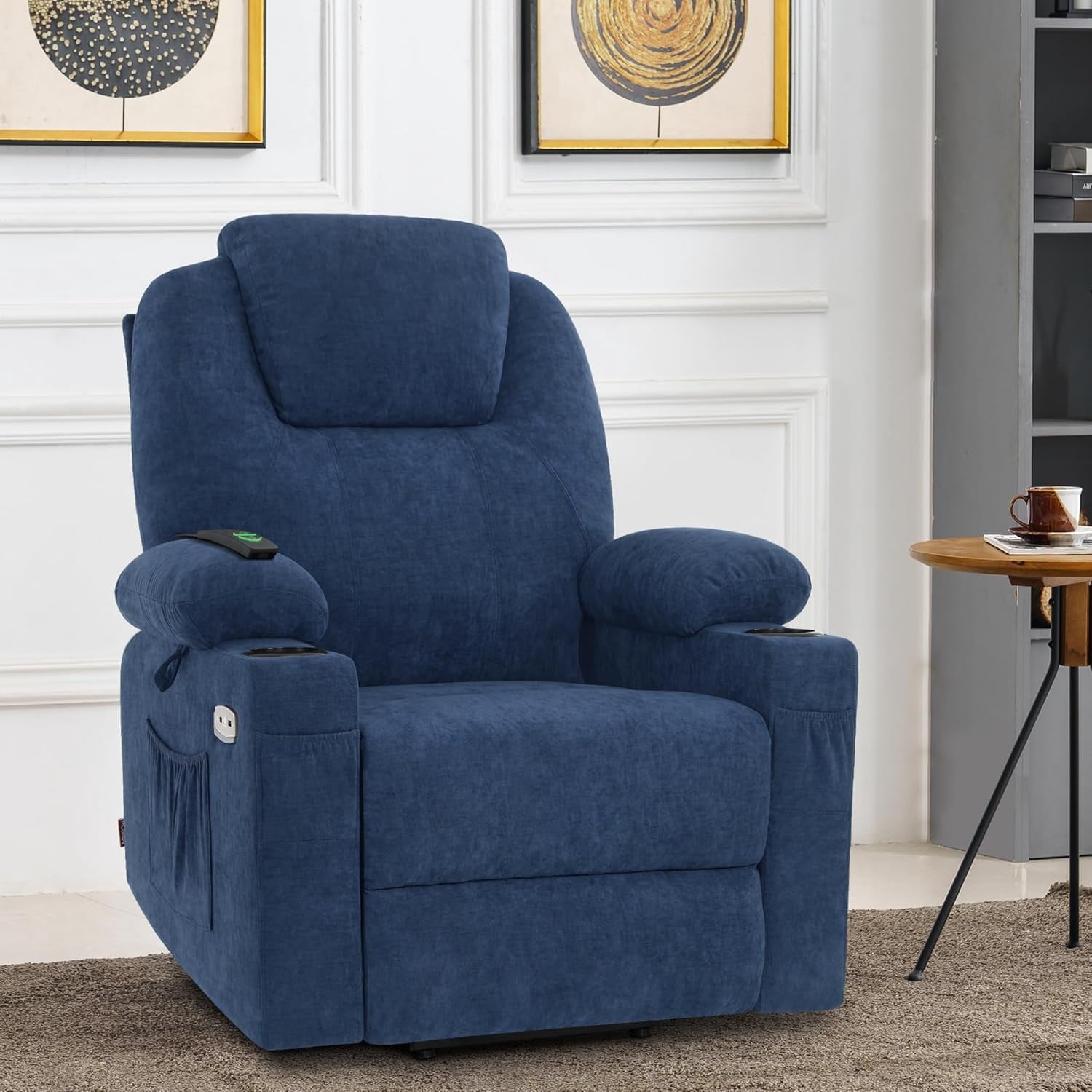 MCombo Electric Power Lift Recliner Chair with Massage and Heat for ...