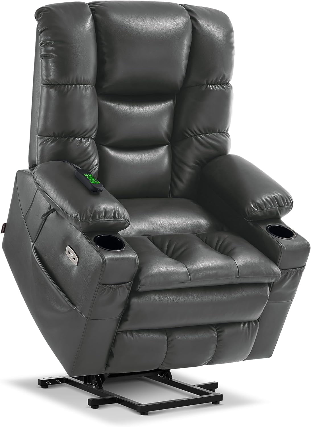 MCombo Electric Power Lift Recliner, Dual Motor, Massage, Heating ...