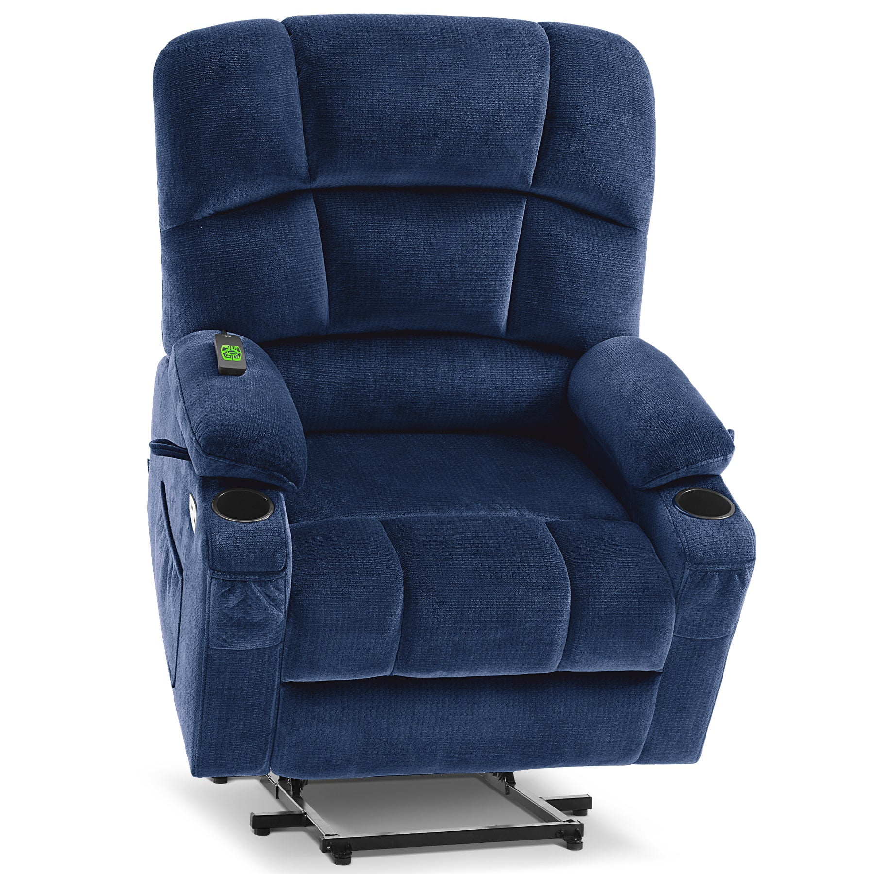 MCombo Large-Wide Lay Flat Dual Motor Power Lift Recliner Chair Sofa ...