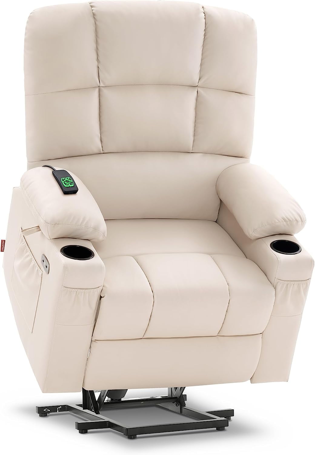 MCombo Electric Power Lift Recliner Chair with Massage, Heat, Extended ...