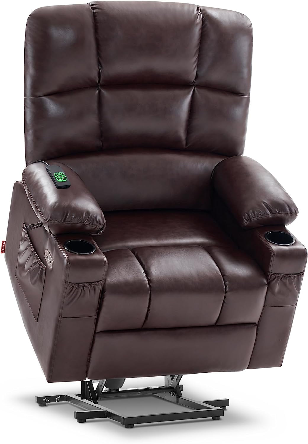 MCombo Electric Assist Power Lift Recliner with Massage, Heat, Extended ...