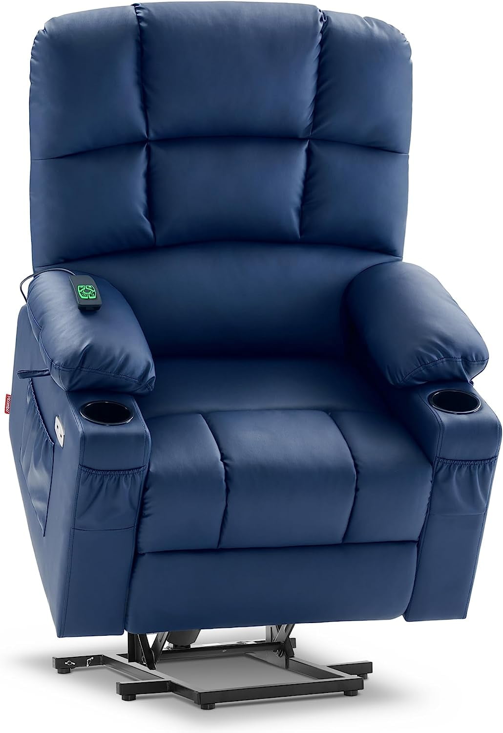 MCombo Motorized Power Lift Recliner with Massage, Heat, Extended ...