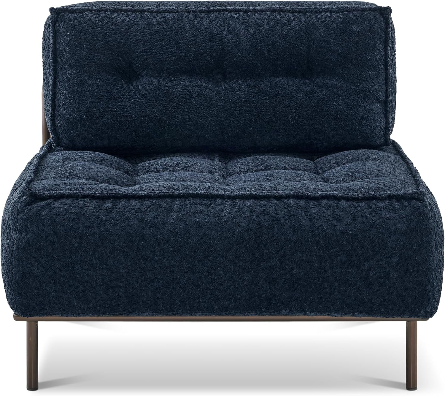 MCombo Modular Sofa Couch with Removable Cushion, 1 Seater Accent ...