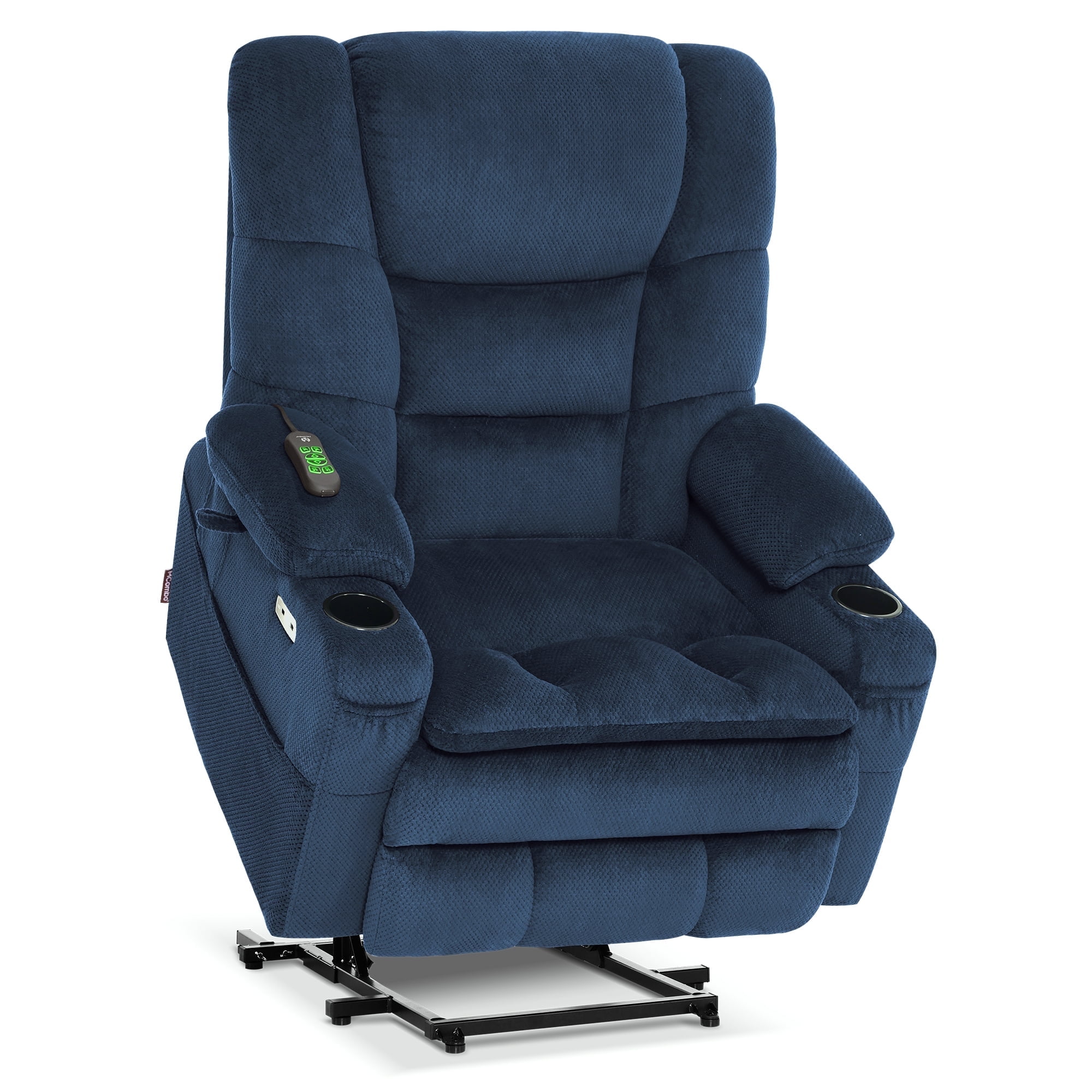 MCombo Oversized Dual Motor Power Lift Recliner with Adjustable ...