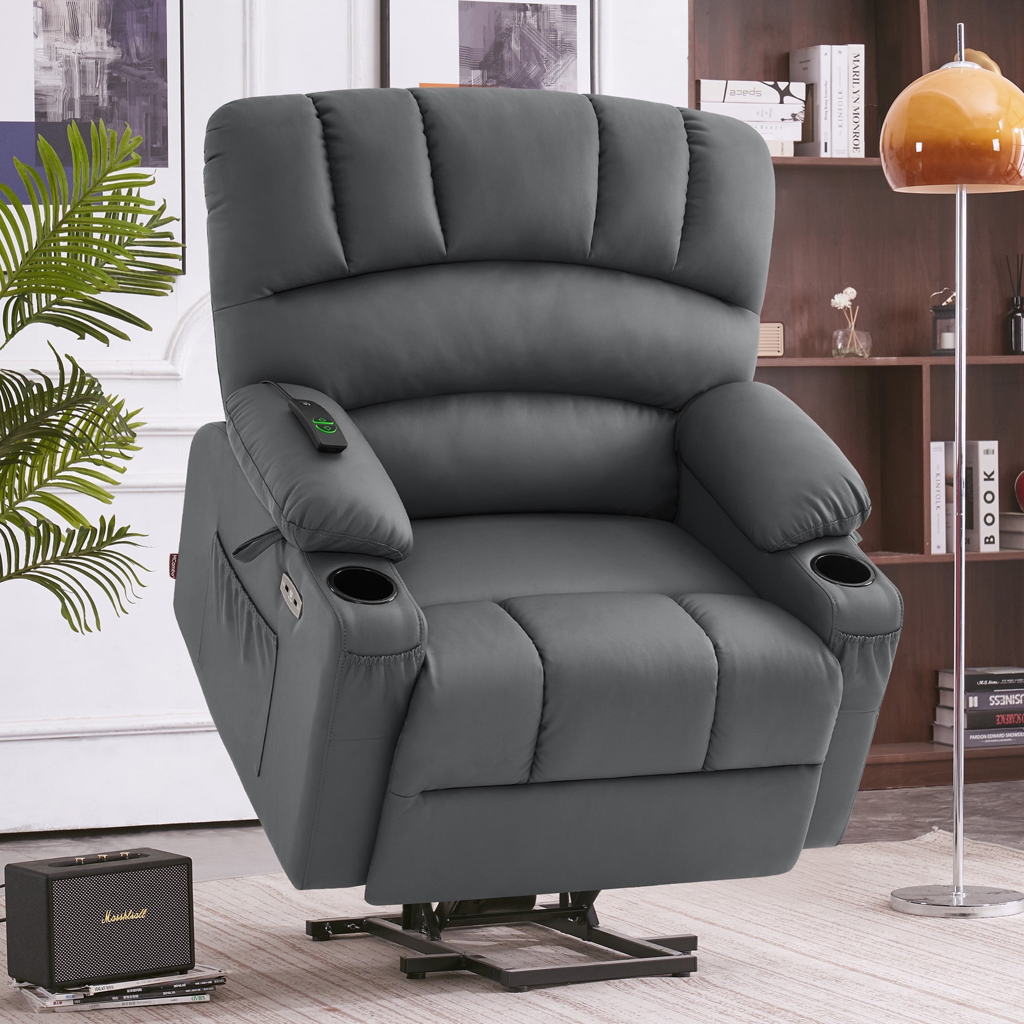 MCombo Oversized Power Lift Recliner Chair, 27.2'' Extra-Wide Seat ...