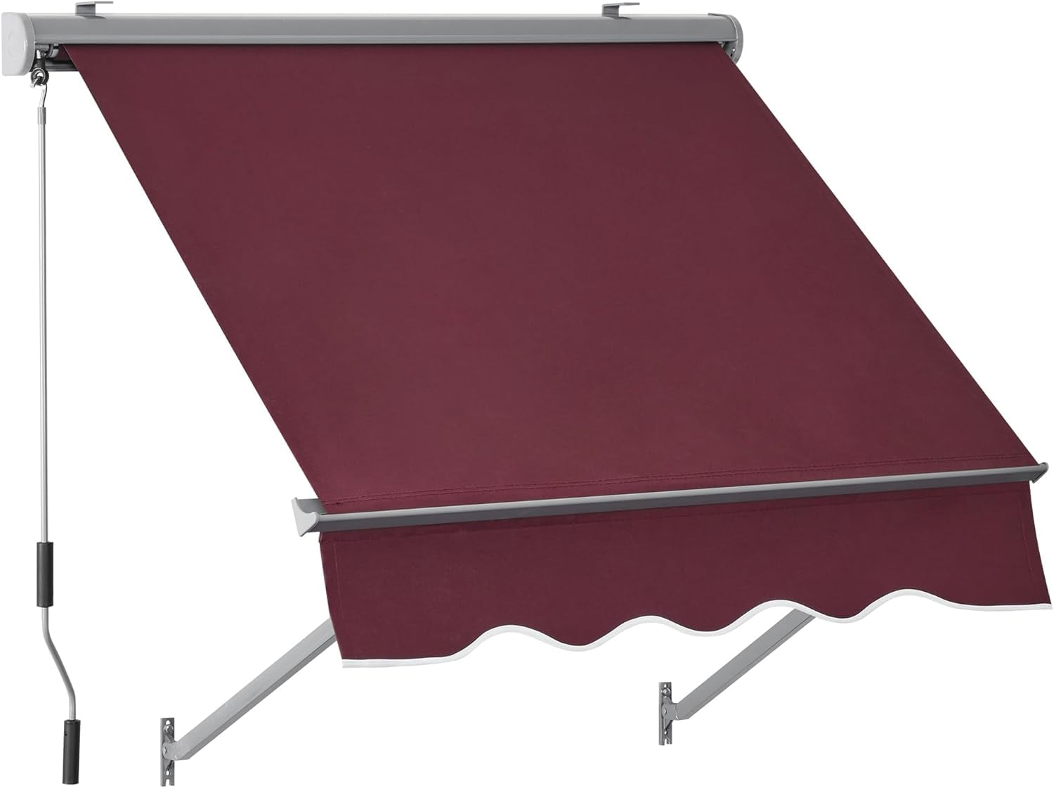 MCombo Patio Window Awnings 50''x55'', Fully Assembled Manual ...