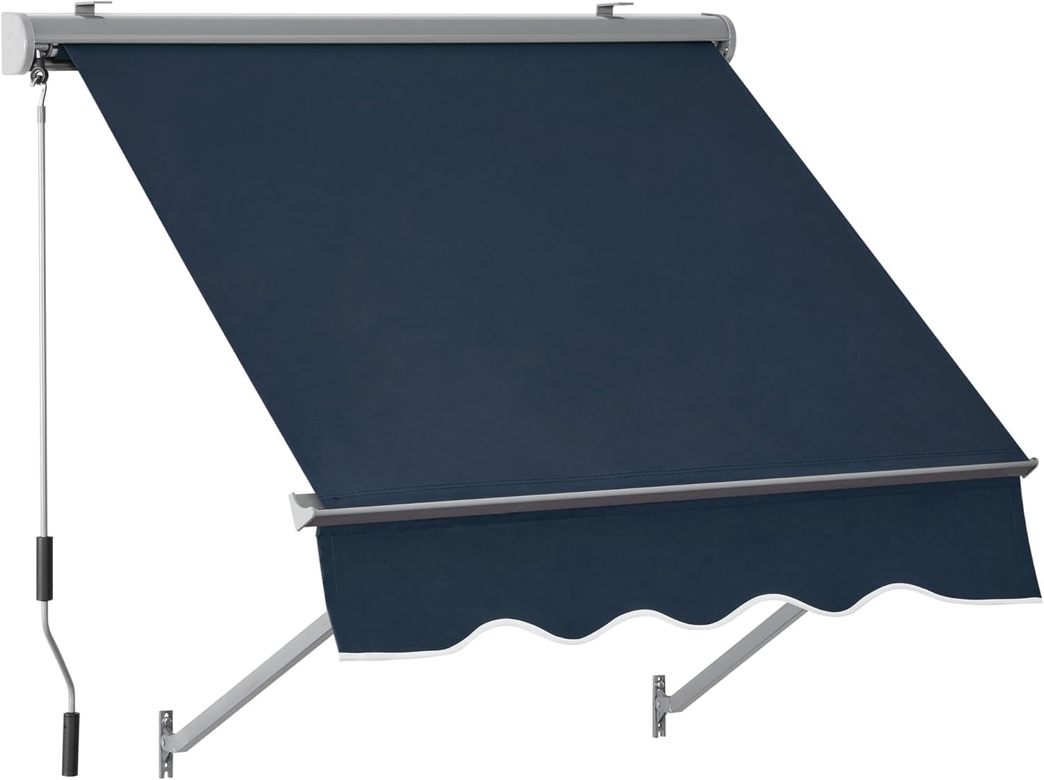 MCombo Patio Window Awnings 50''x55'', Fully Assembled Manual ...