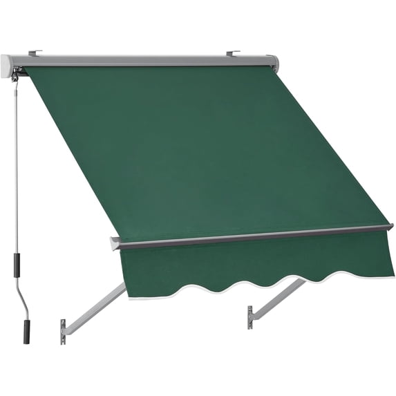 MCombo Patio Window Awnings 65''x80'', Fully Assembled Manual ...