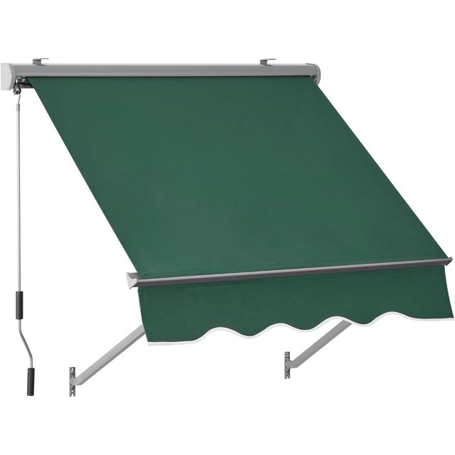 MCombo Patio Window Awnings 65''x80'', Fully Assembled Manual ...