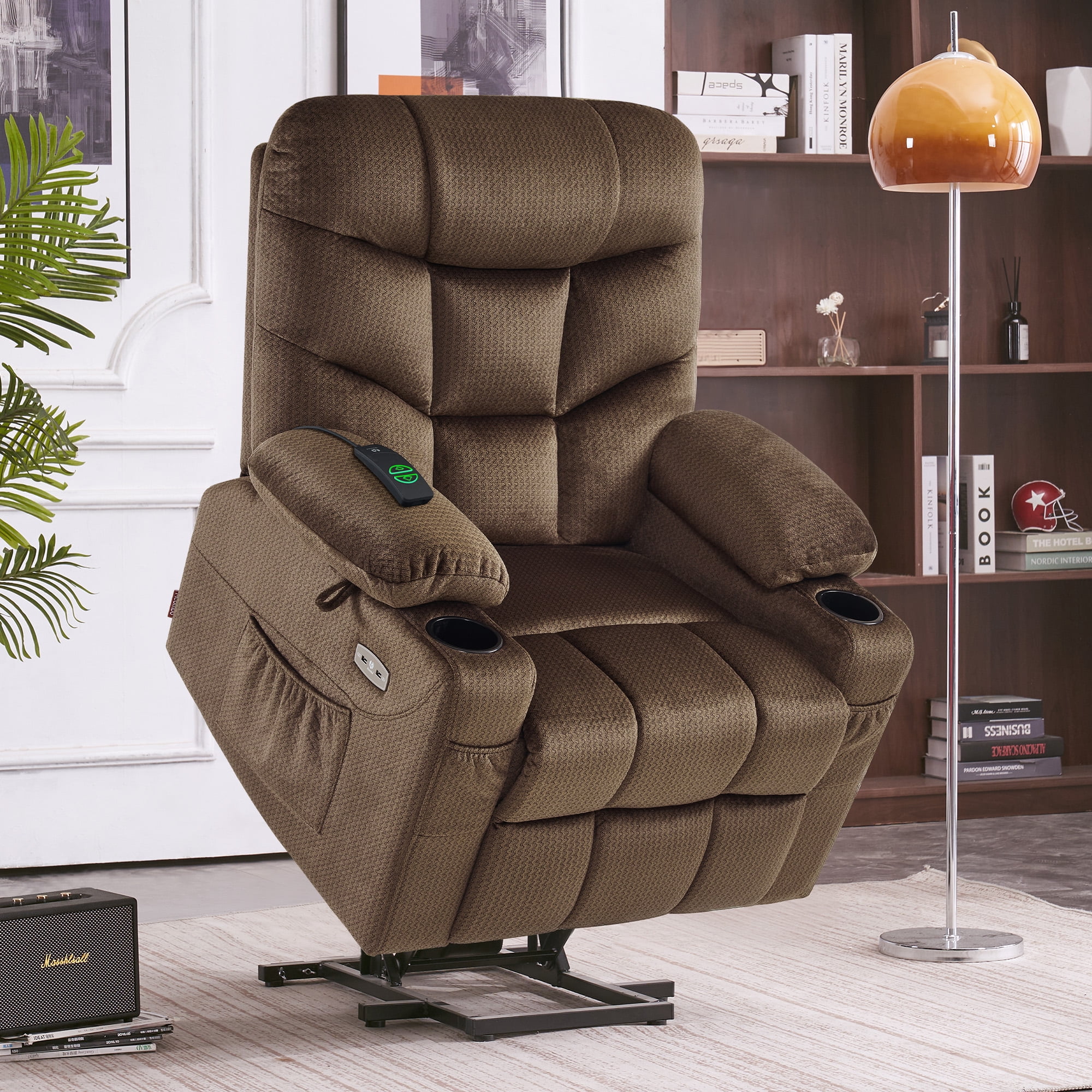 MCombo Power Lift Recliner Chair with Extended Footrest for Elderly ...