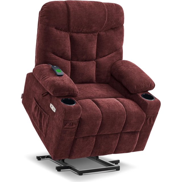 MCombo Regular Power Lift Recliner Chair with Extended Footrest for ...