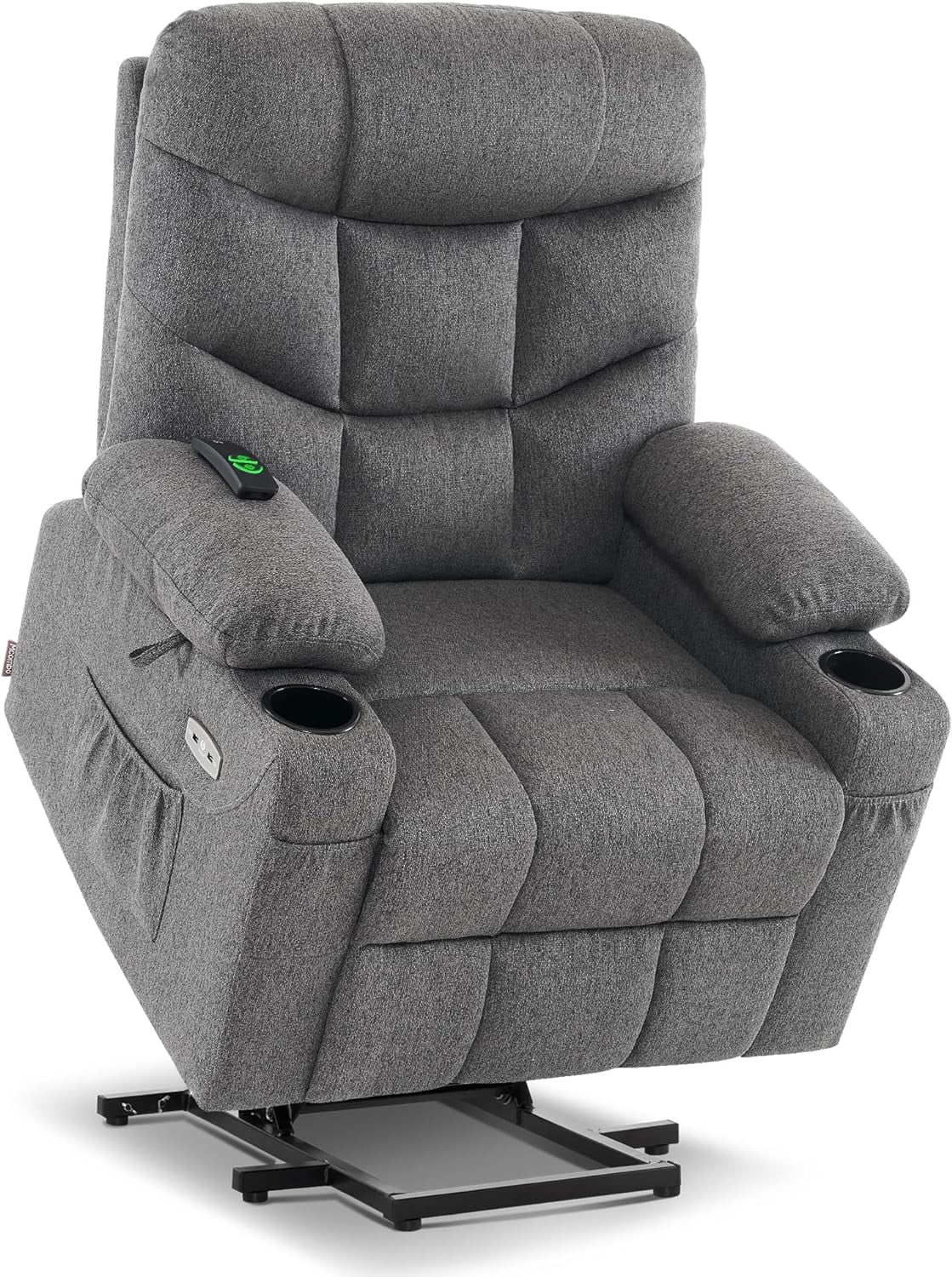 MCombo Regular Power Lift Recliner Chair with Extended Footrest for ...