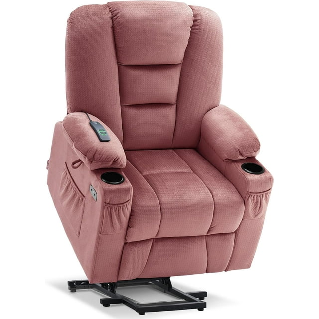 MCombo Small Power Lift Recliner Chair Sofa with Massage and Heat for ...