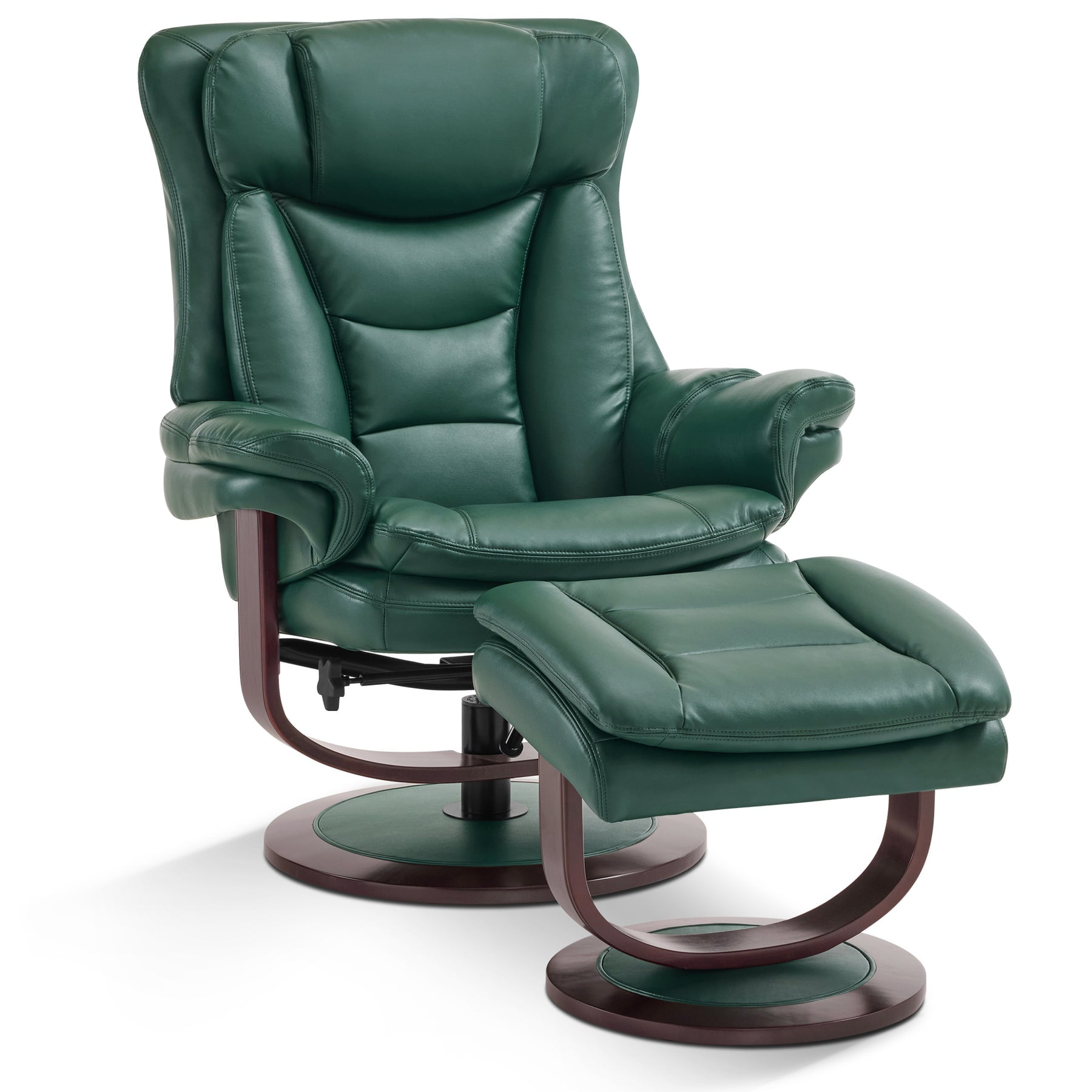 MCombo Swivel Recliner with Ottoman, Reclining Chair with Adjustable ...
