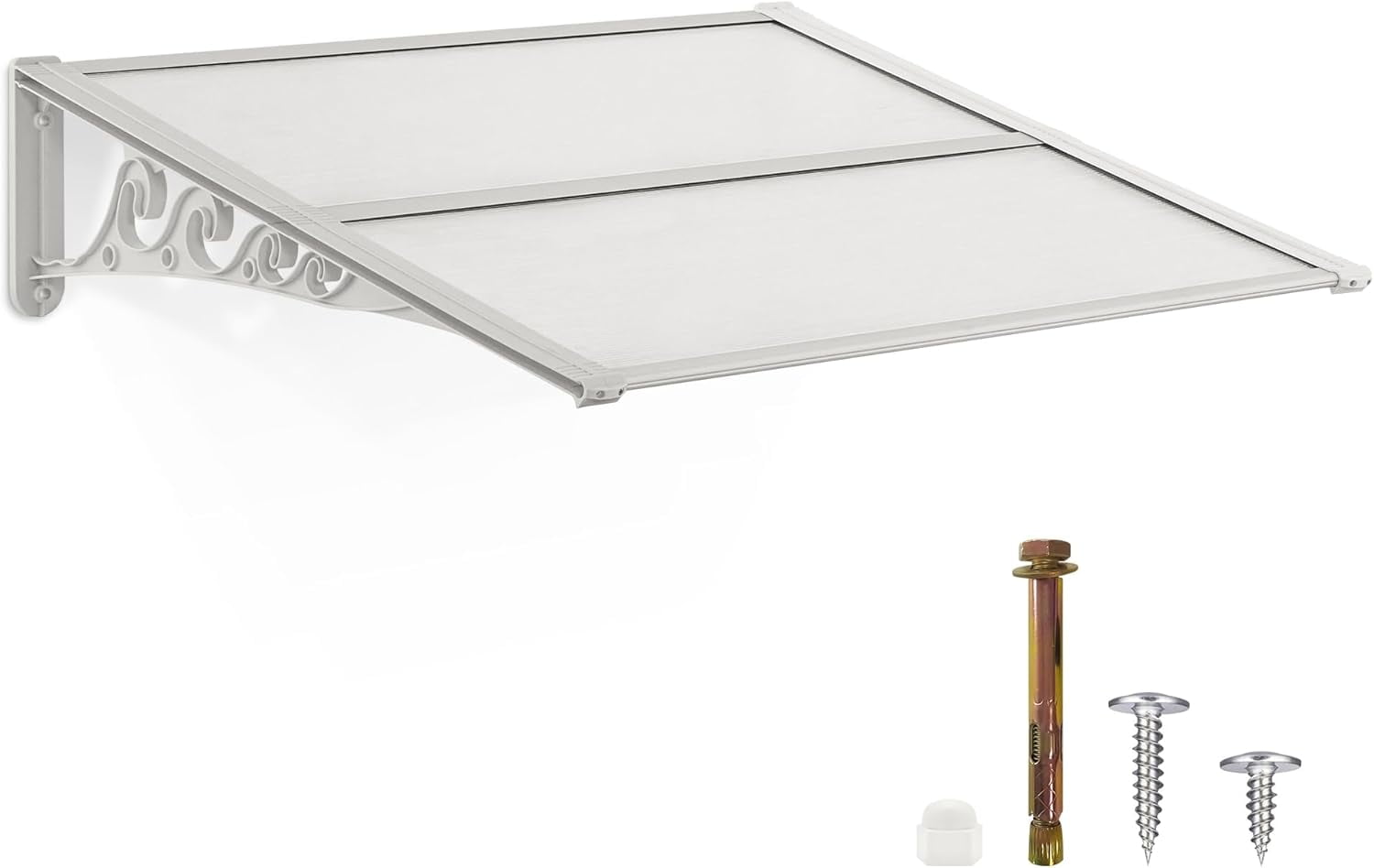 MCombo Window Awning Door Canopy Exterior, Polycarbonate Cover Front ...