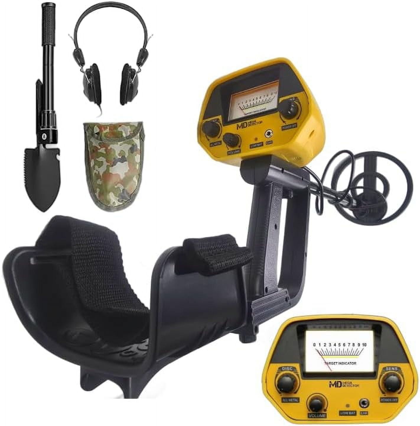 MD-5090: Advanced Metal Detector for Treasure Hunting, Relics, and ...