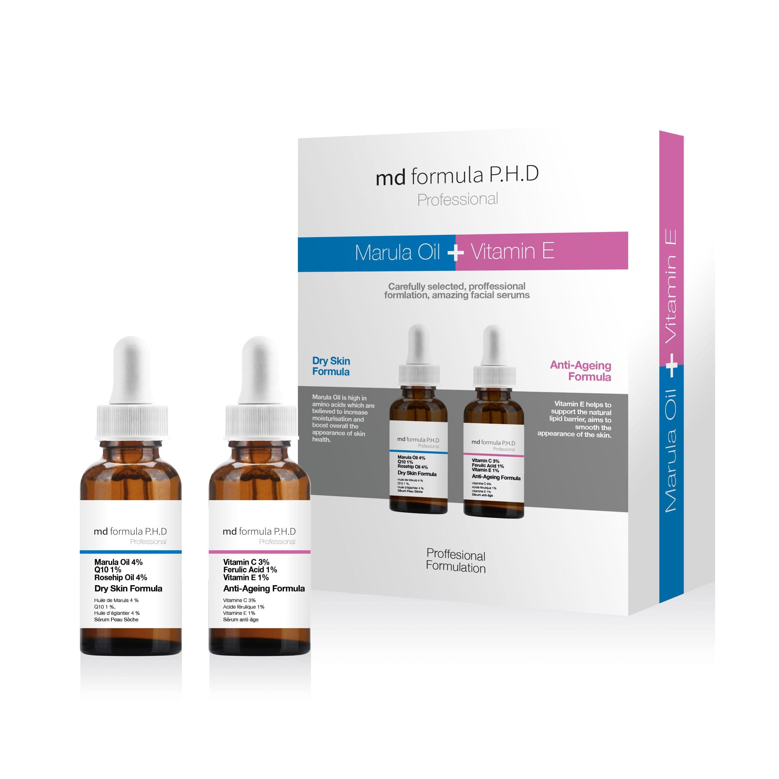 MD Formula Dry Anti-Aging Serum Gift Set 60ml - Walmart.com