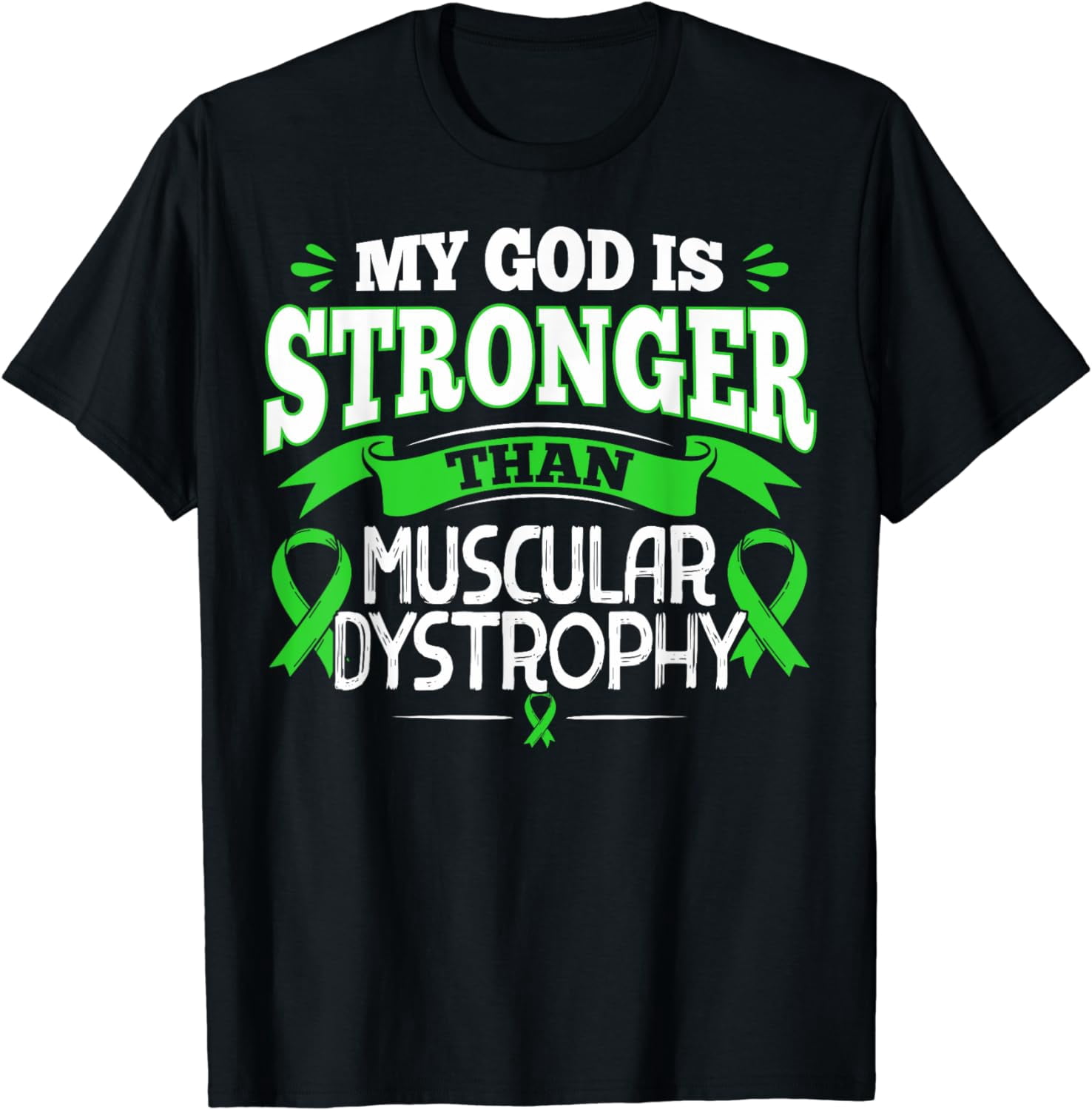 MD Survivor Duchenne Muscular Dystrophy Awareness Ribbon T-Shirt ...
