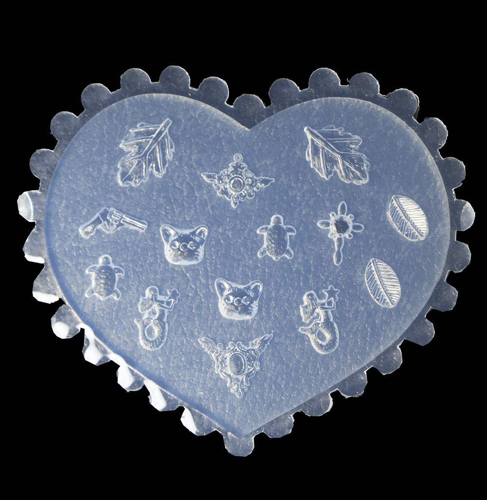 MD40-80 silicone carved nail stickers, nail jewelry nail mold-MD-64 ...