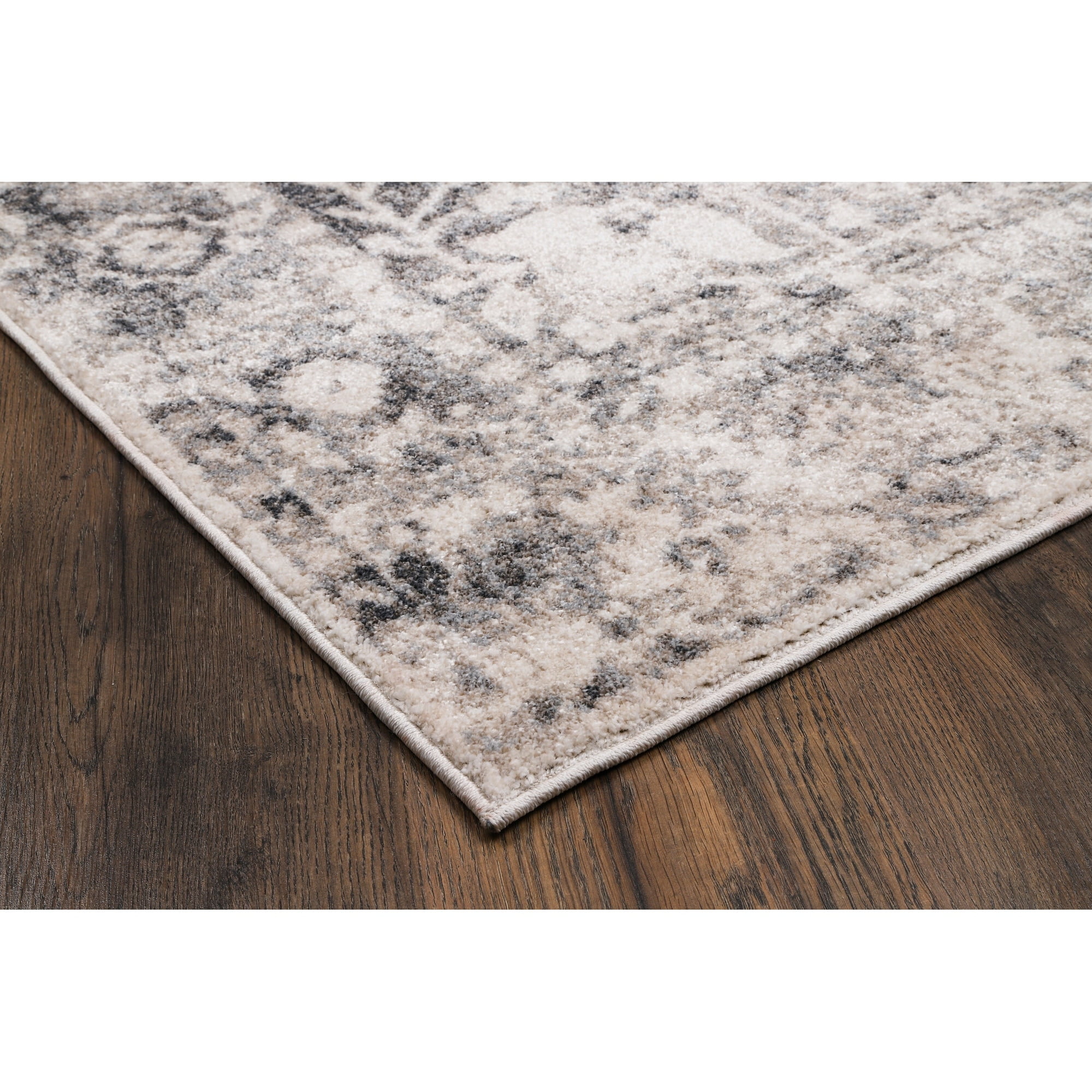 MDA Rug Imports Angel Collection Cream/Grey Area Rug 2'1'' X 3'3'' 2' x ...
