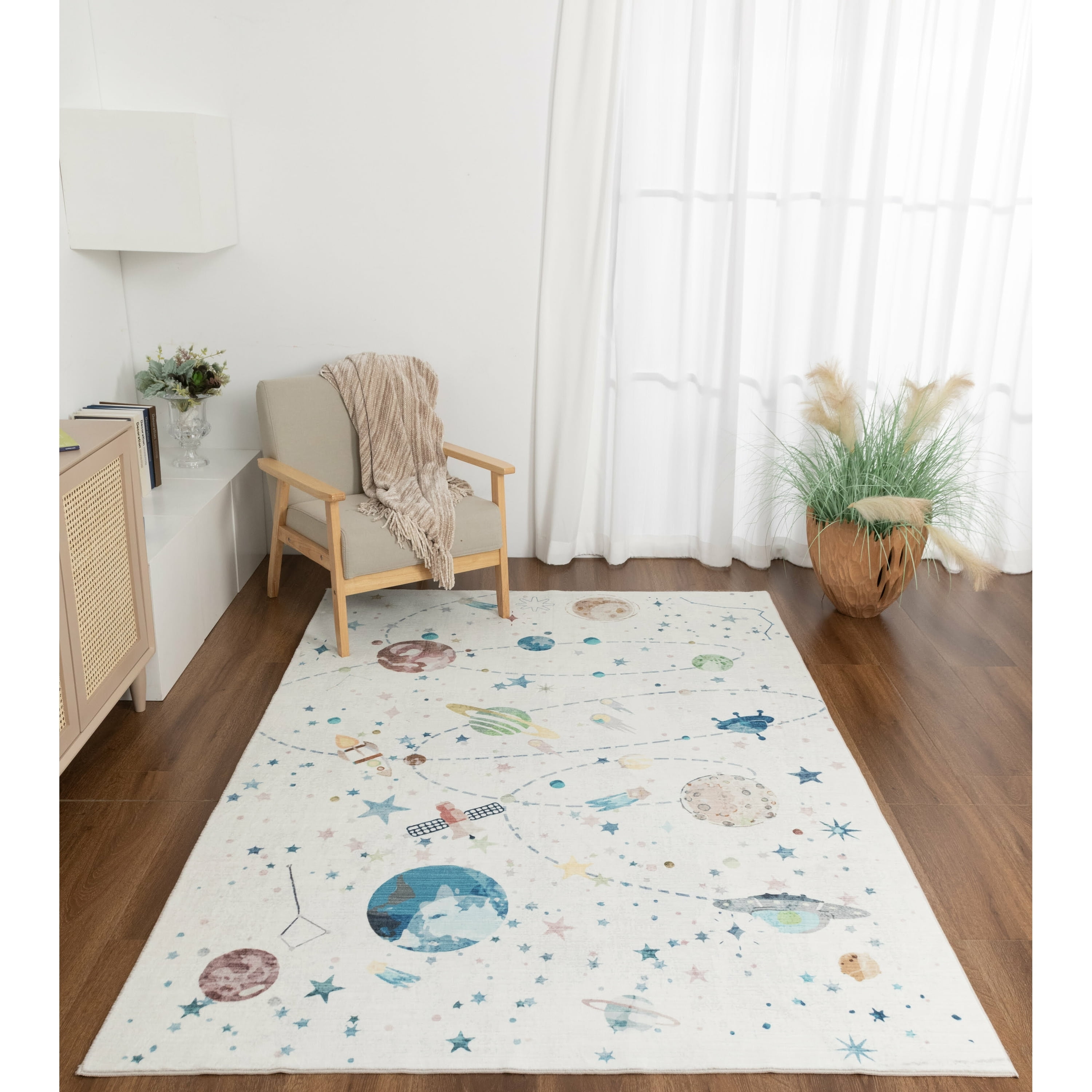 MDA Rug Imports Kids Collection Galactic Adventures Space Themed Area ...
