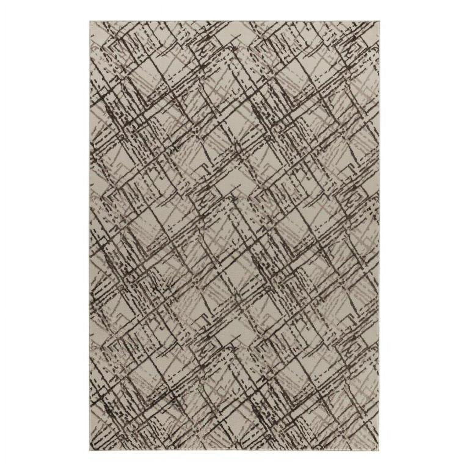 MDA Rug Imports Maz Collection Abstract Geometric Area Rug 5'3" x 7'6 ...