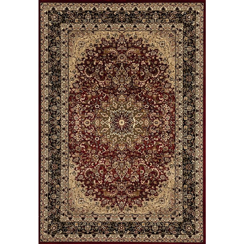 MDA Rug Imports Persian Collection Red Traditional Area Rug 6'9'' X 9'6 ...