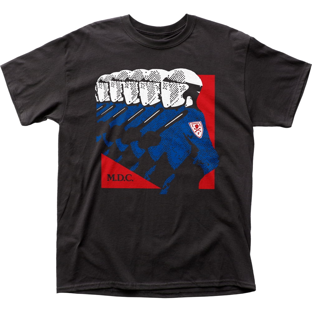 Men's MDC Riot Cops T-shirt Small Black - Walmart.com