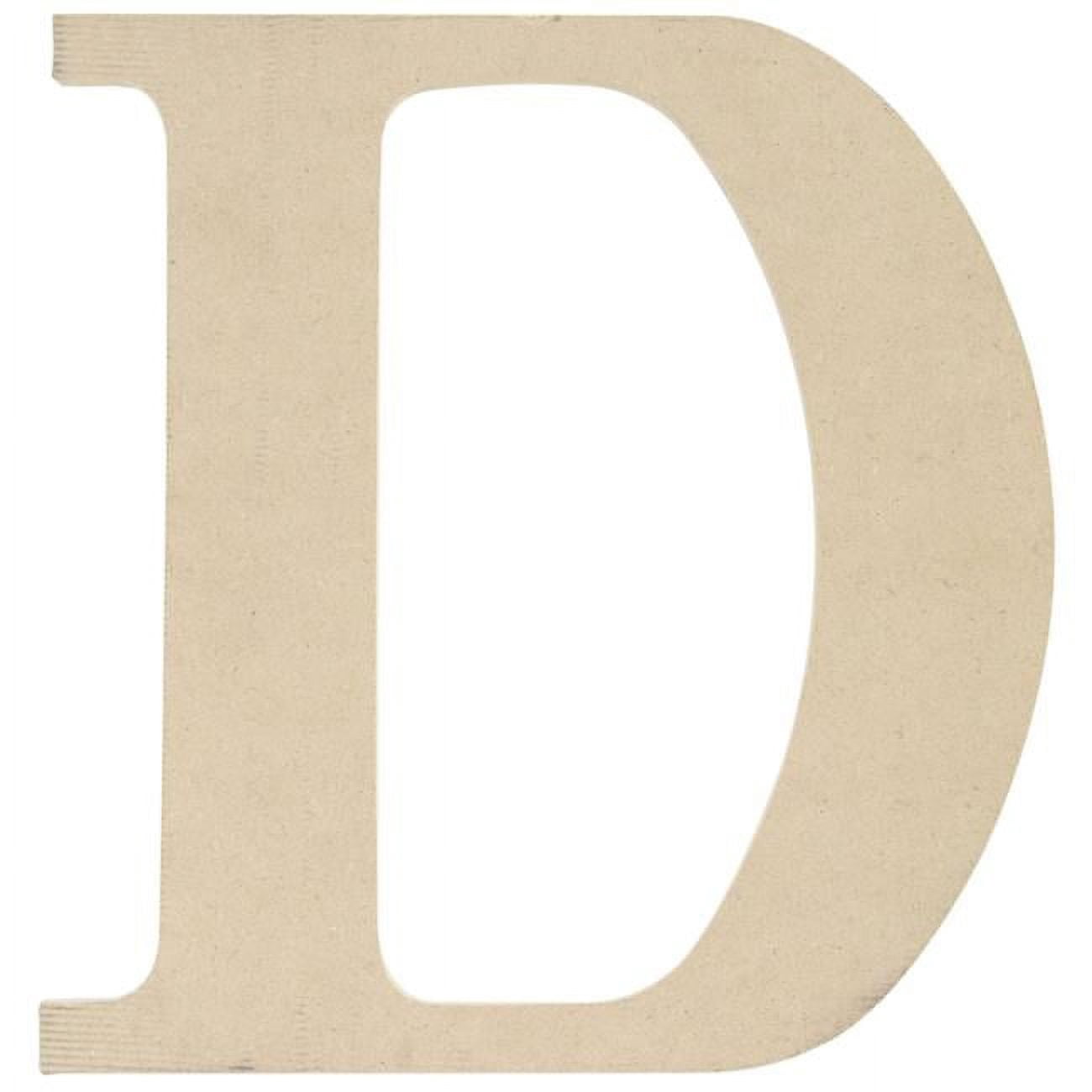 MDF Classic Font Wood Letters & Numbers 9.5"-D - Walmart.com