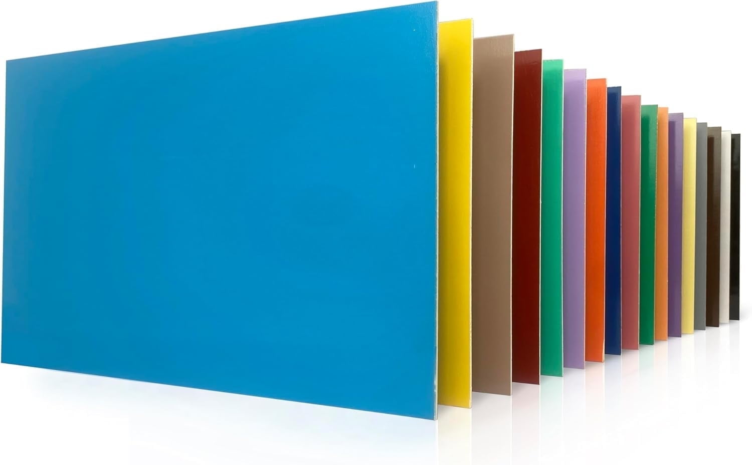 MDF Colored Wood 12x19 inch Sheets, 1/8th Thicknesses, Laser Ready, 17 ...