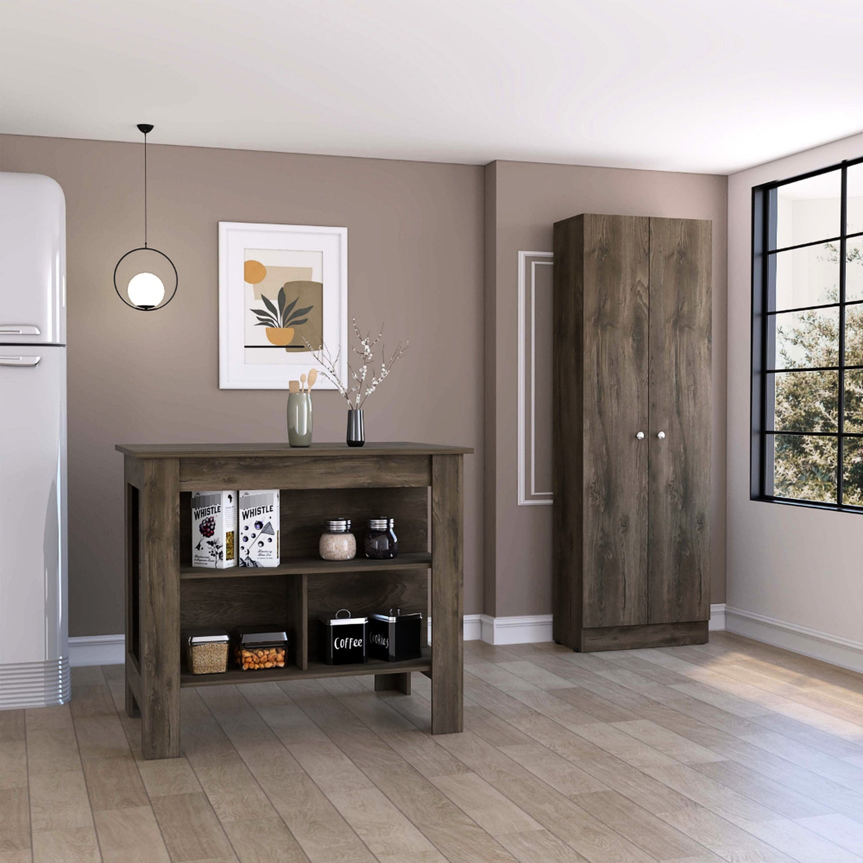 MDF Construction - Two Tables for Food Preparation - Kitchen Setting ...