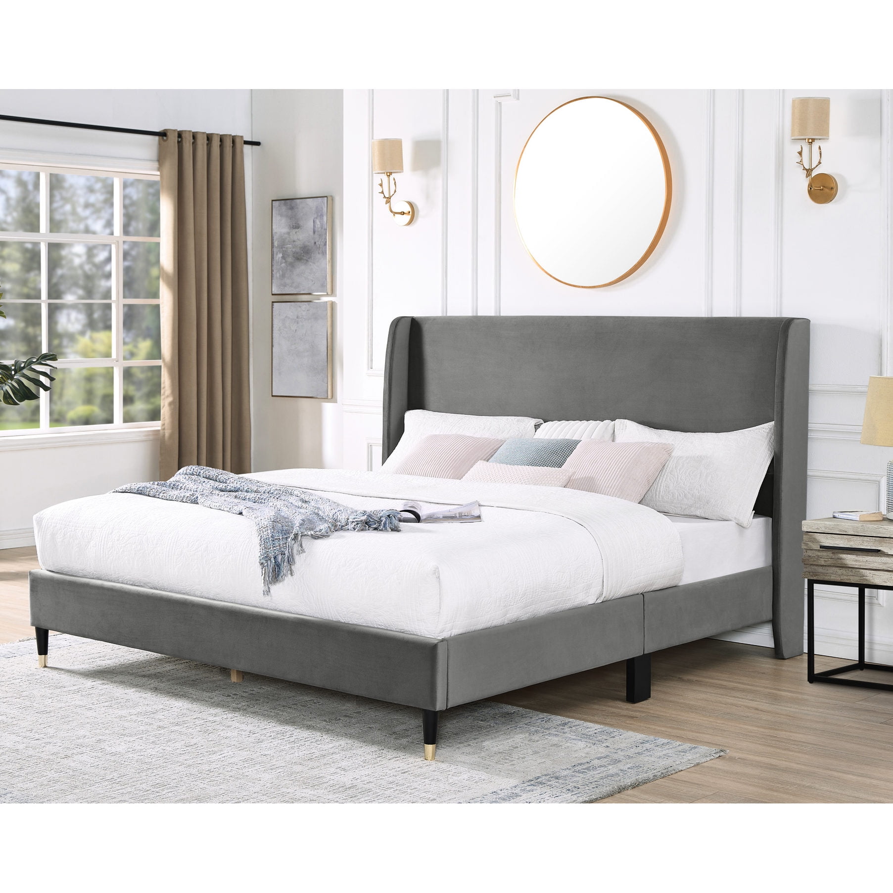 MDF Filler - Comfortable Padding and Sturdy Slats - Bedroom Setting ...
