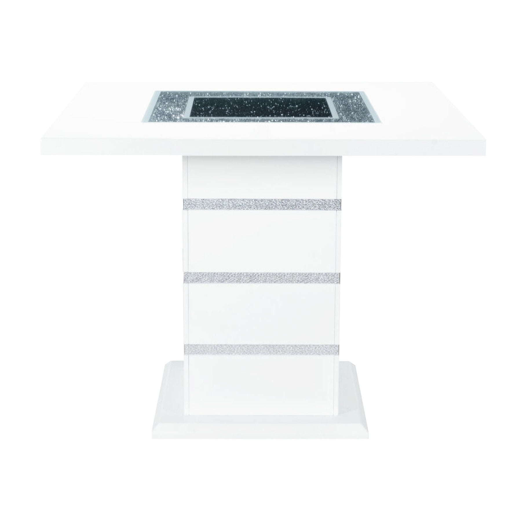 MDF & Glass Combination - Pedestal Base Stability - Club Bar ...