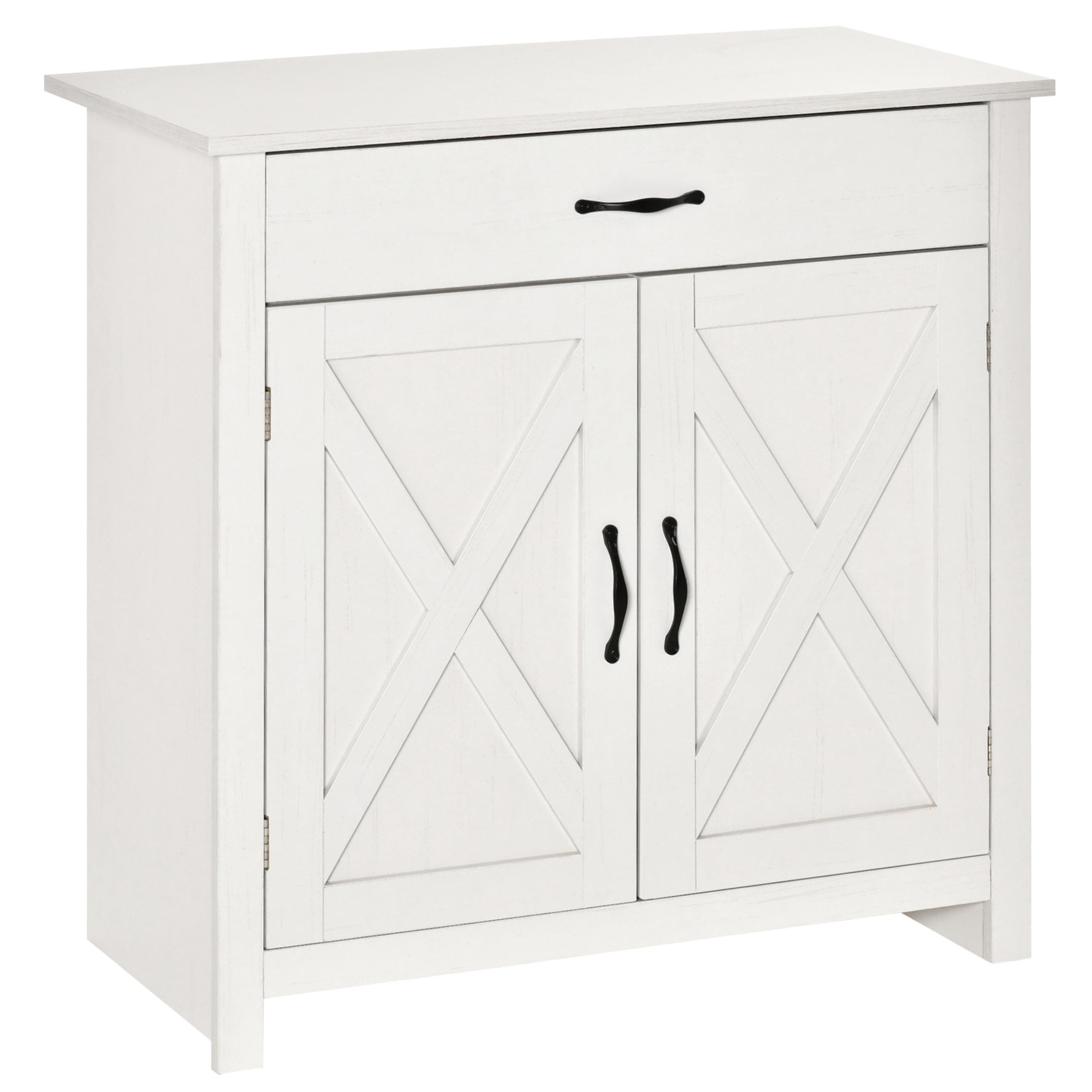 MDF Material - Drawer for Small Items - Kitchen Use - Crossbuck Rustic ...