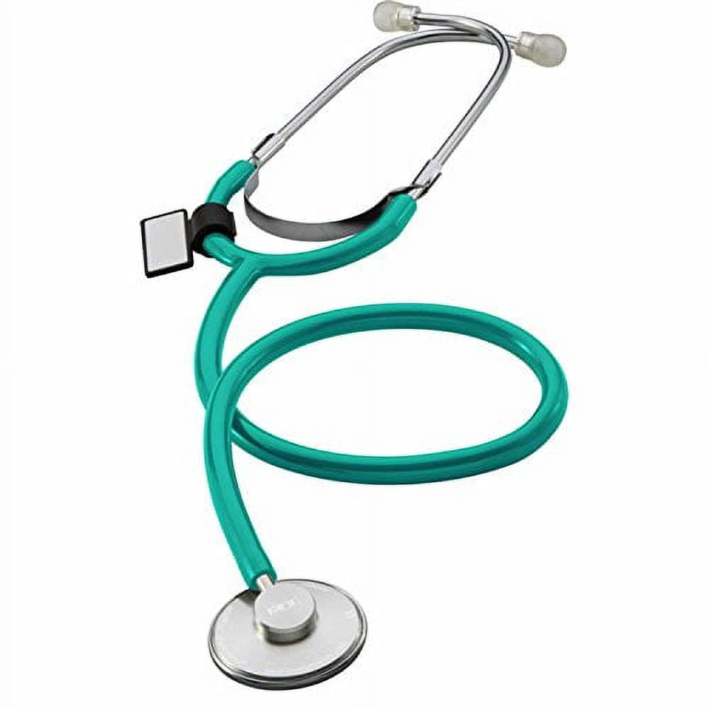 MDF Single Head Lightweight Stethoscope - Aqua Green - Walmart.com