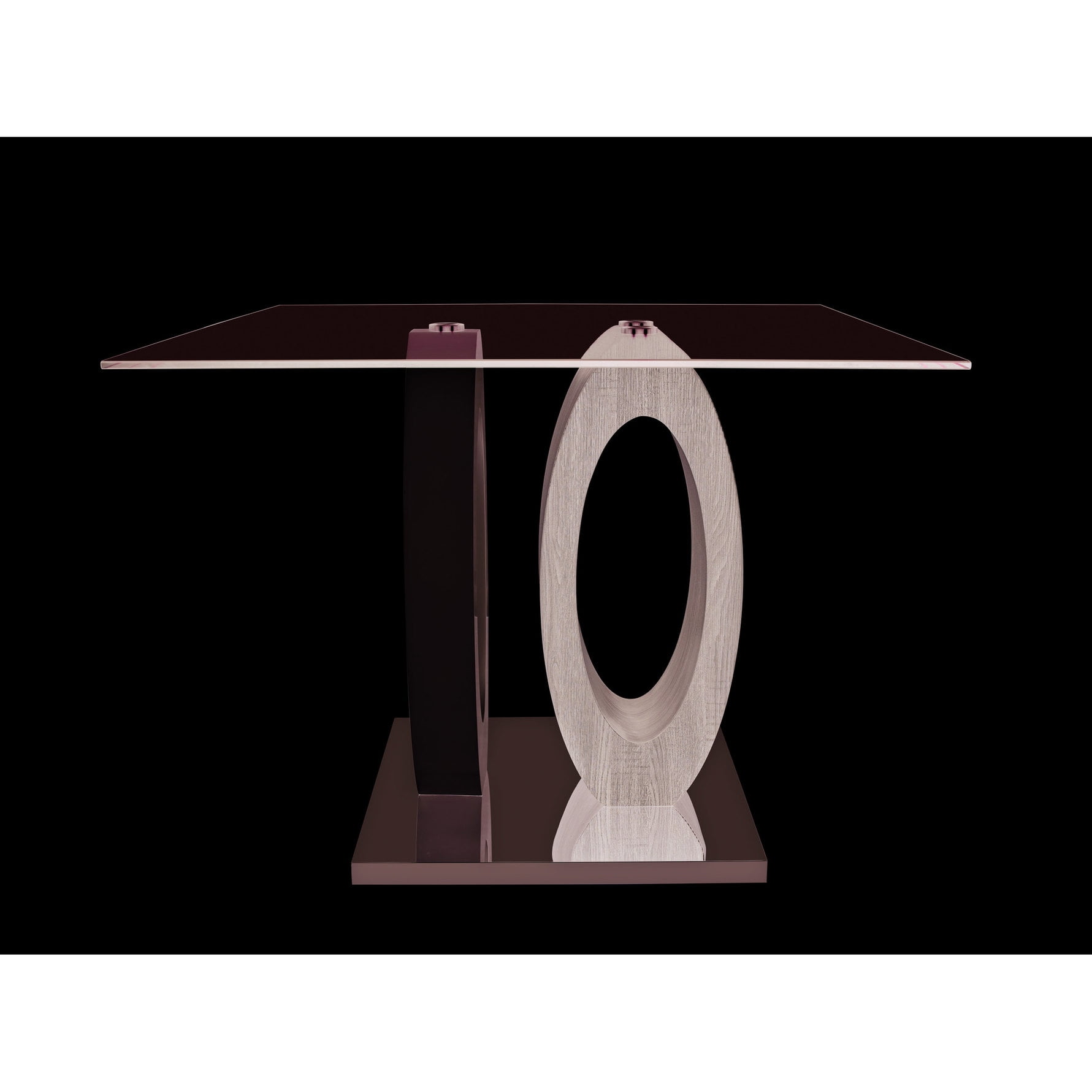 MDF + Steel Table with Tempered Glass | Dorm Room, Compact Table for ...