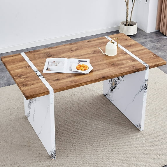 MDF Table with Wood Texture | Modern Home Dining Scenes | Stable Design ...
