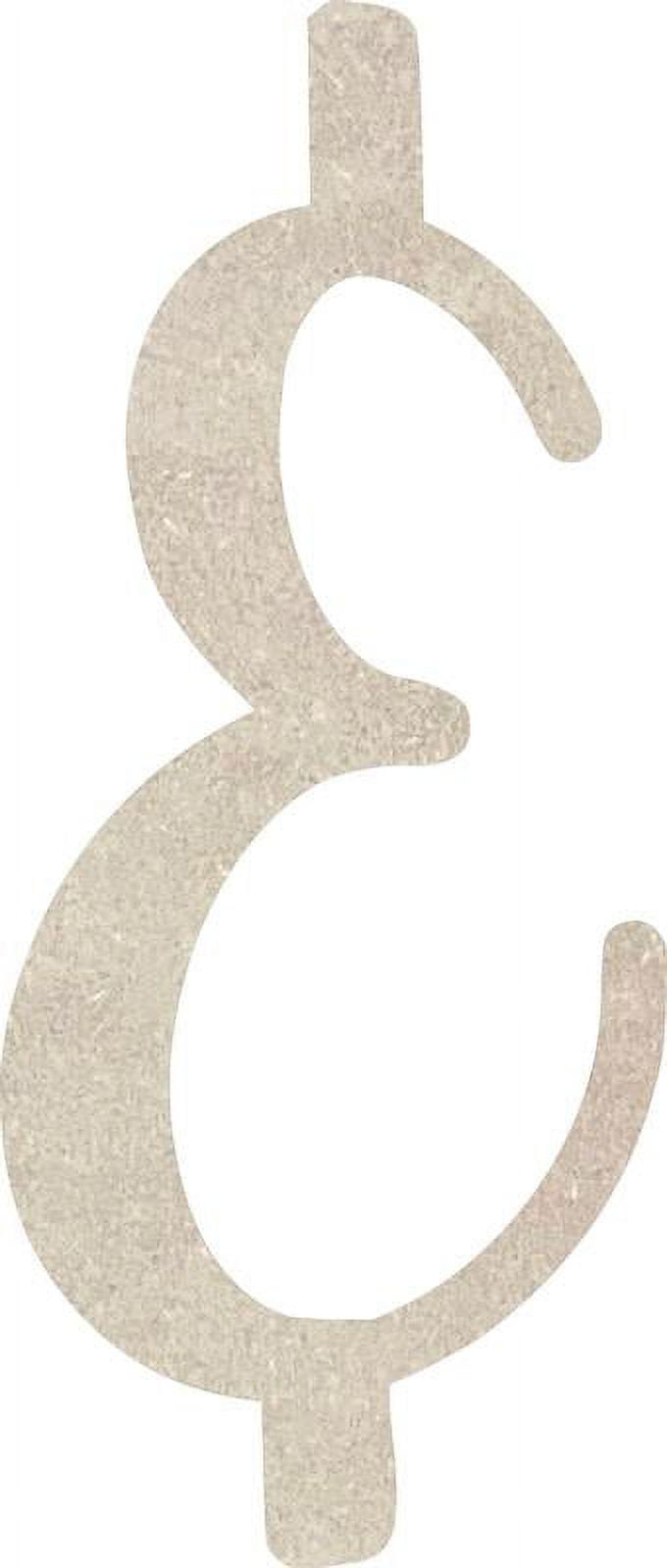 MDF Wood Letter & Craft, Paintable 16'' Tall Paintable, DIY Cailyn ...